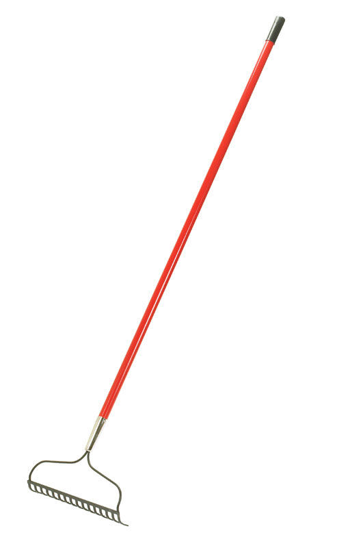 Ace 57 in. 16 Tine Steel Bow Rake Fiberglass Handle | Stine Home + Yard ...