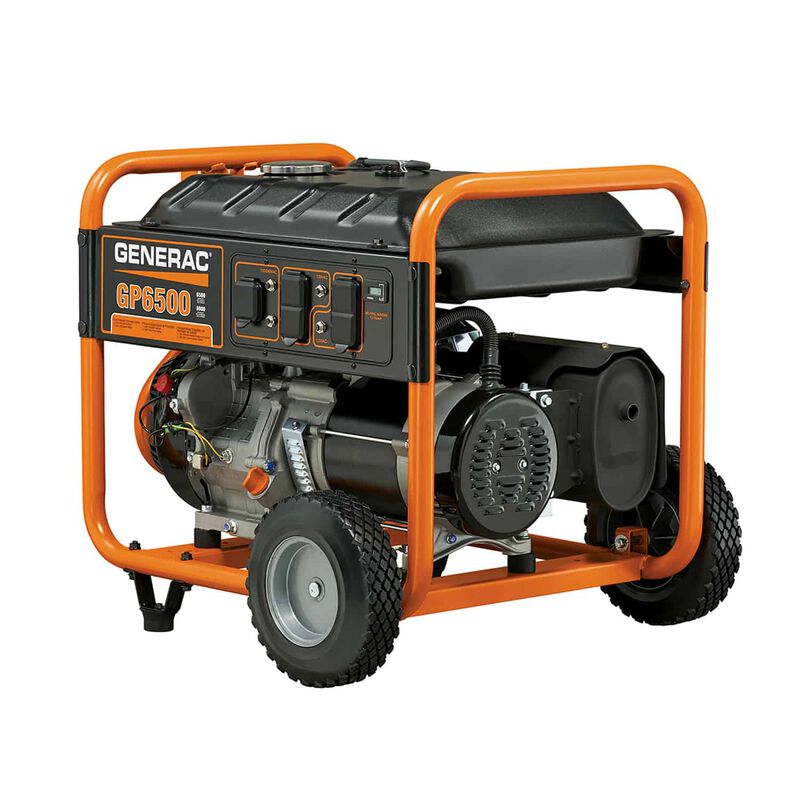 Generac 6500 watts Orange Portable Generator | Stine Home + Yard : The ...