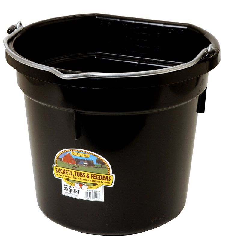 Little Giant Bucket 20 Black | Stine Home + Yard : The Family You Can ...