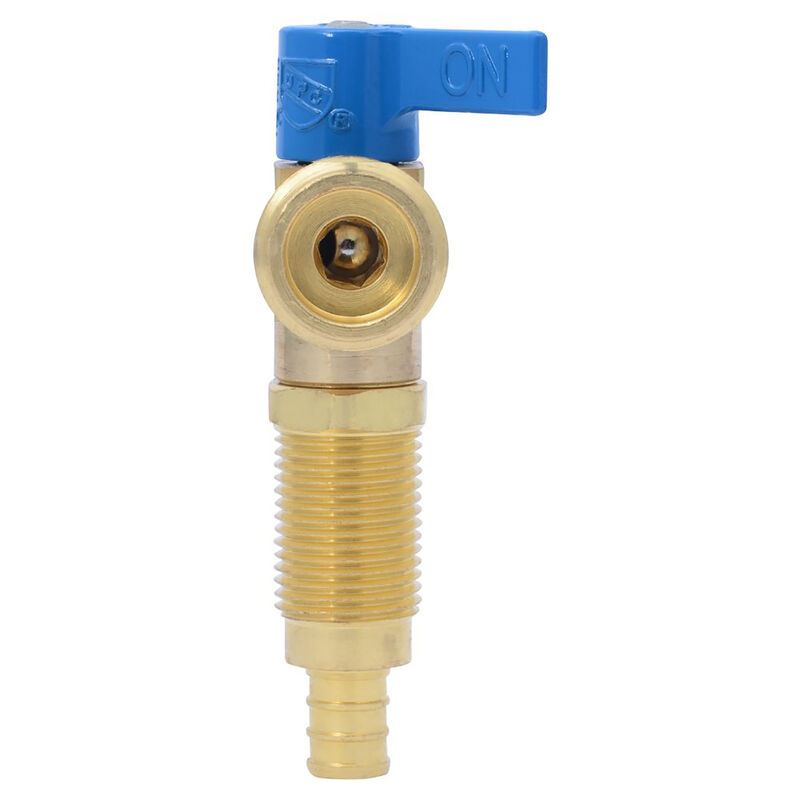 SharkBite 1/2 in. PEX Barb X 3/4 in. Brass Washing Machine Valve ...