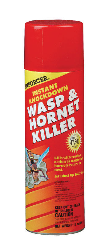Enforcer Instant Knockdown Wasp and Hornet Killer Liquid 16 oz | Stine ...
