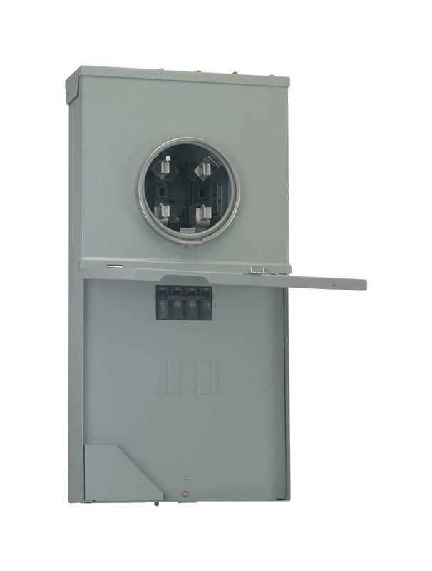 GE 200 amps 120/240 V 4 space 8 circuits Surface Mount Main Breaker ...