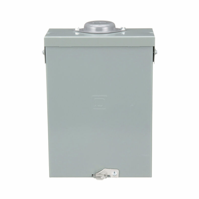 Square D QO 100 amps 120/240 V 8 space 16 circuits Combination Mount ...