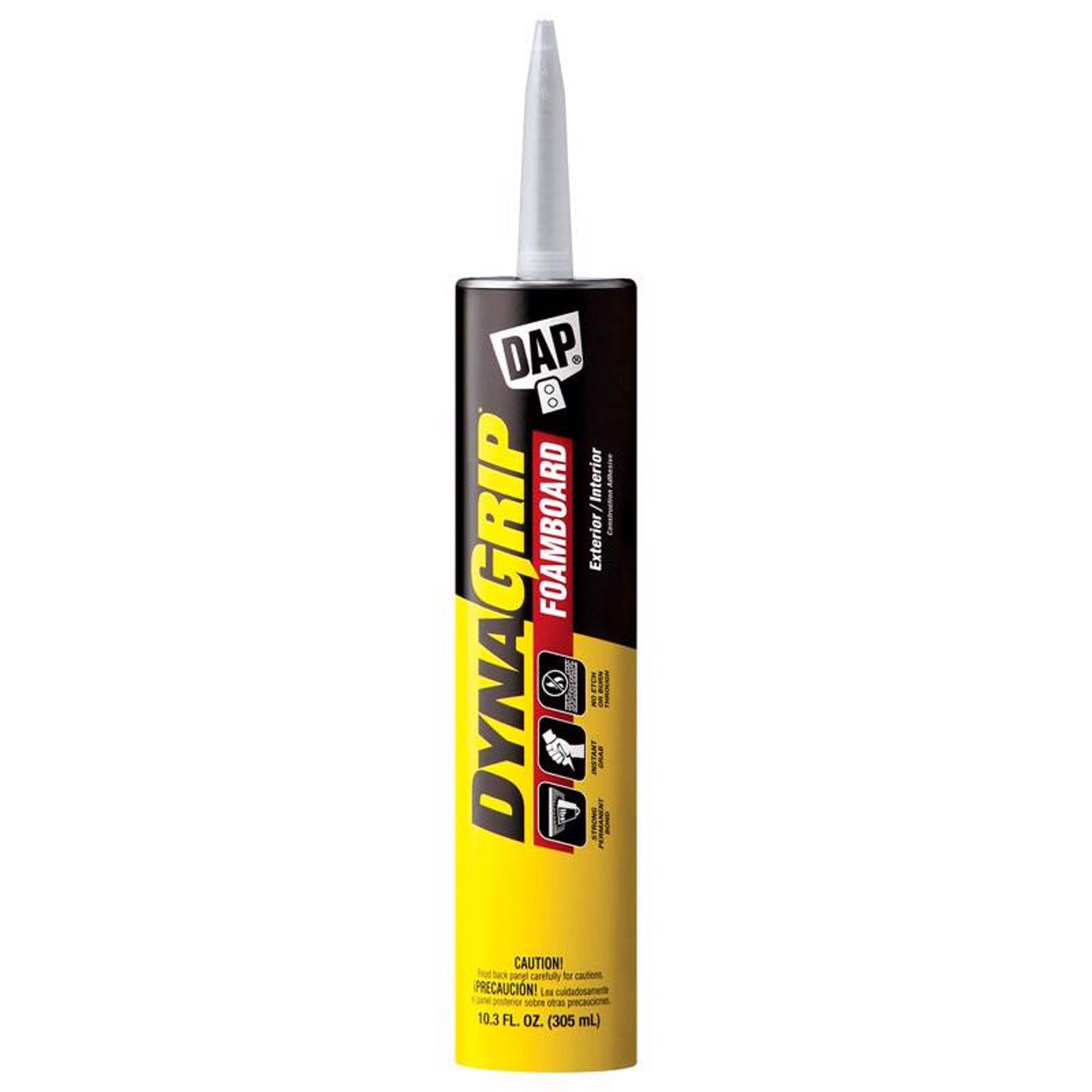 DAP DynaGrip Foamboard Construction Adhesive 10.3 oz | Stine Home ...