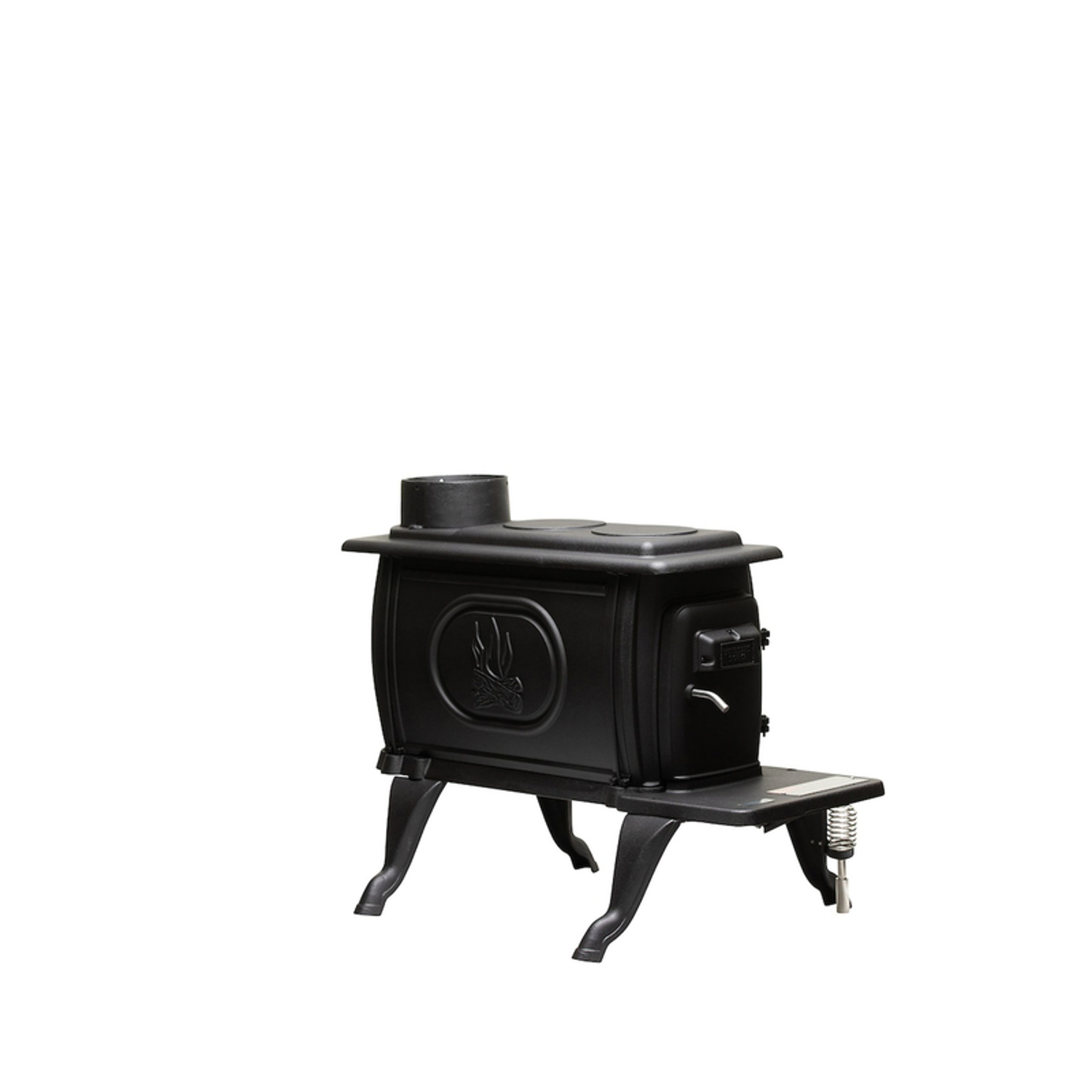 US Stove Log Wood EPA Certified 900 sq ft Vintage Wood Burning Stove ...