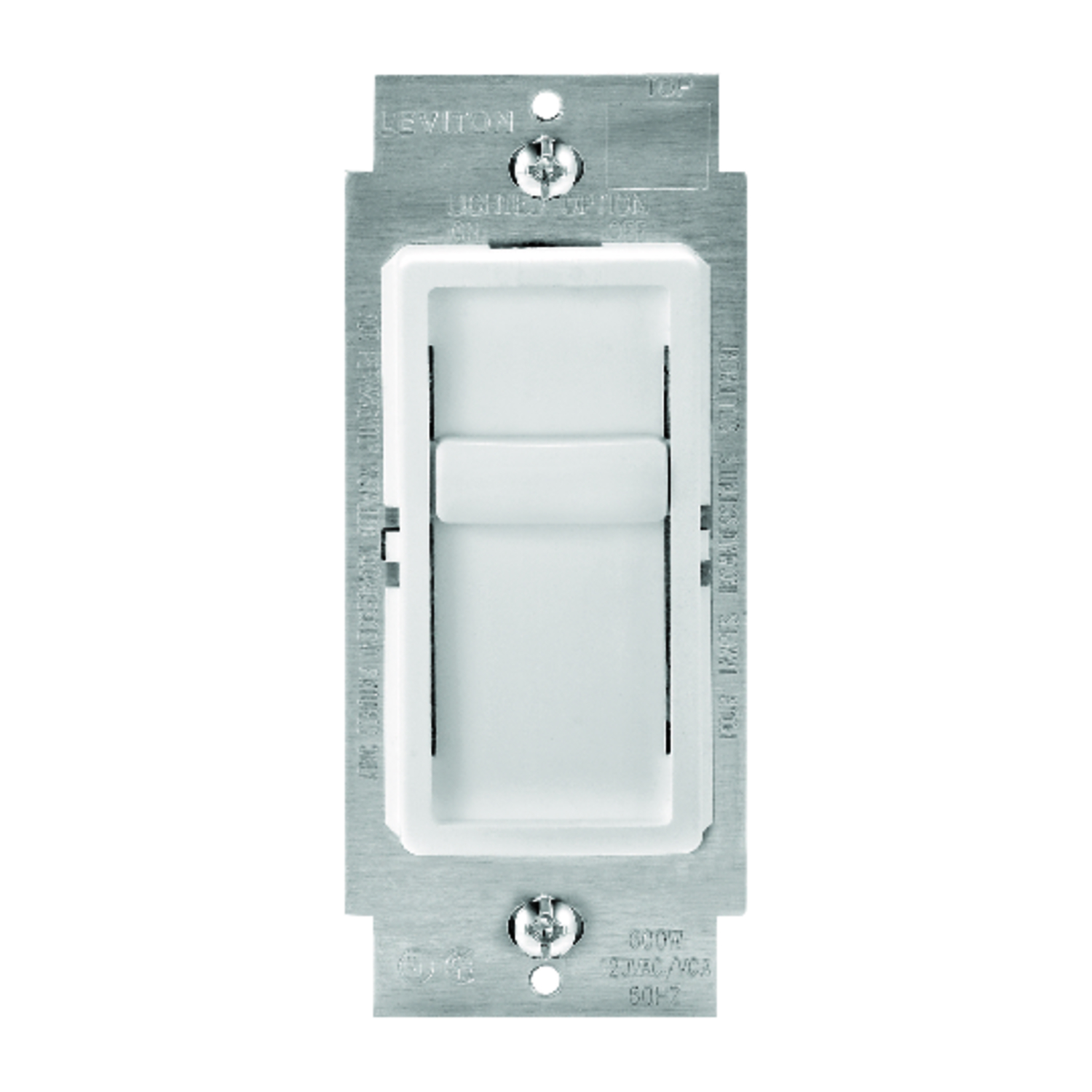 Leviton Decora SureSlide White 600 W Slide Dimmer Switch 1 pk | Stine ...