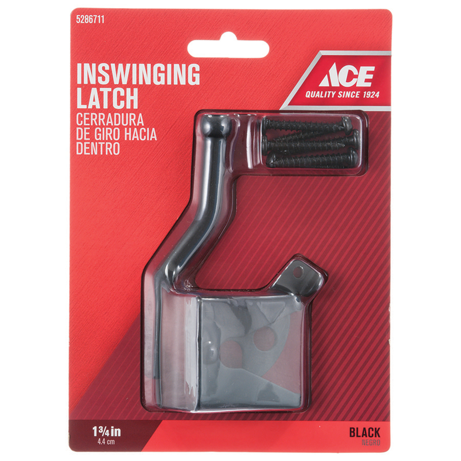 Ace 6.89 in. H X 5 in. W X 1.86 in. L Zinc Gate Latch | Stine Home ...