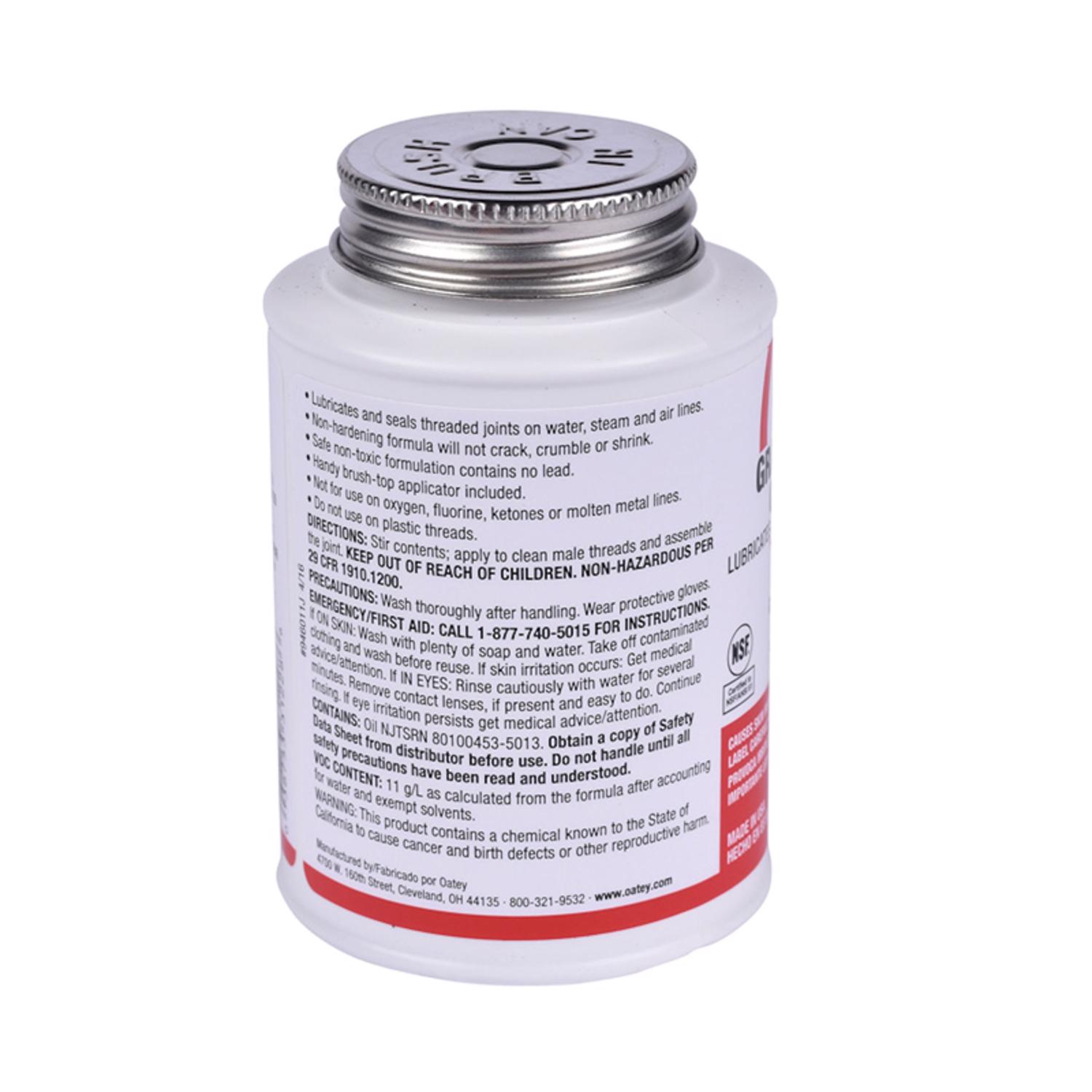 Oatey Gray Pipe Joint Compound 8 oz | Stine Home + Yard : The Family ...