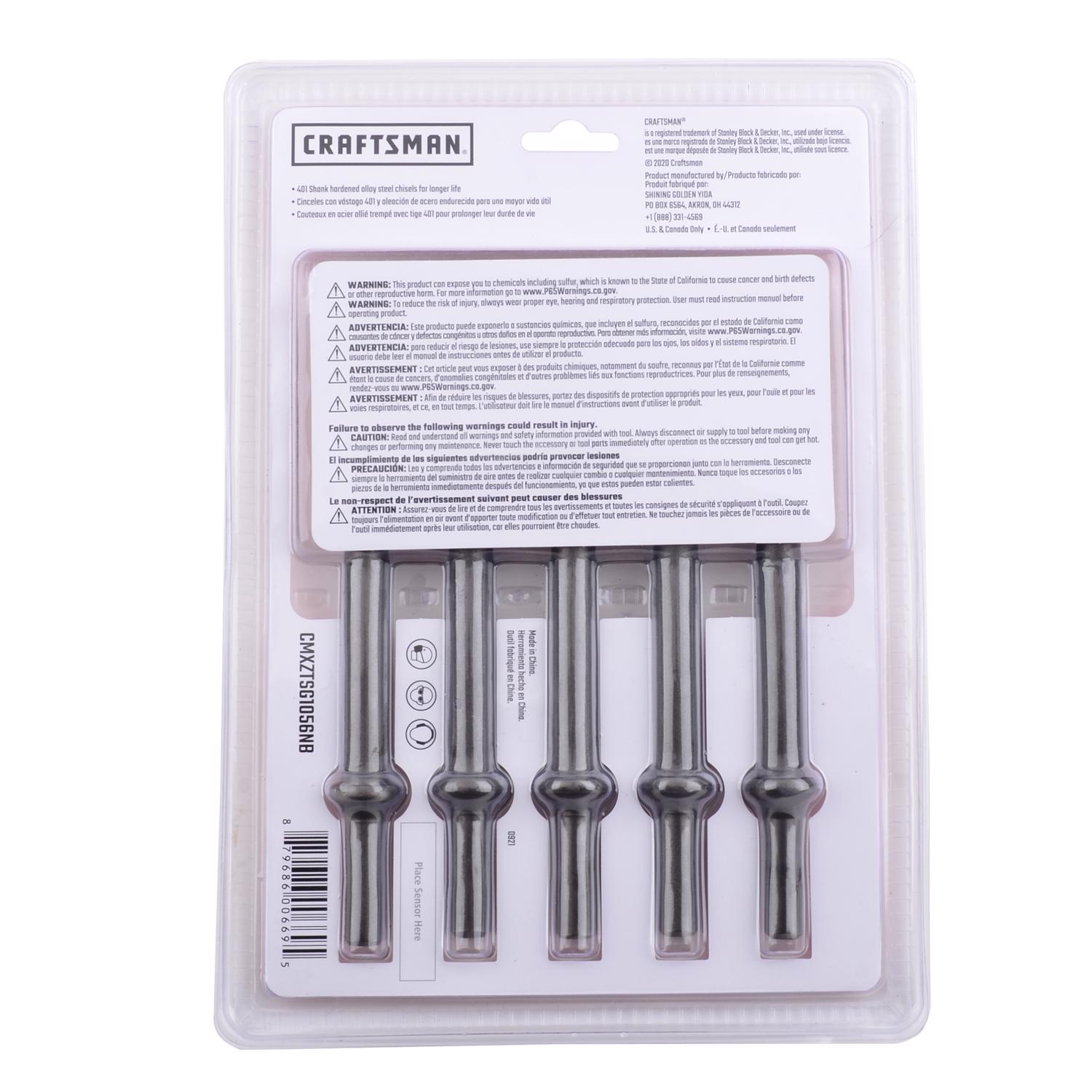 Craftsman Air Chisel Set 5 pc | Stine Home + Yard : The Family You Can ...