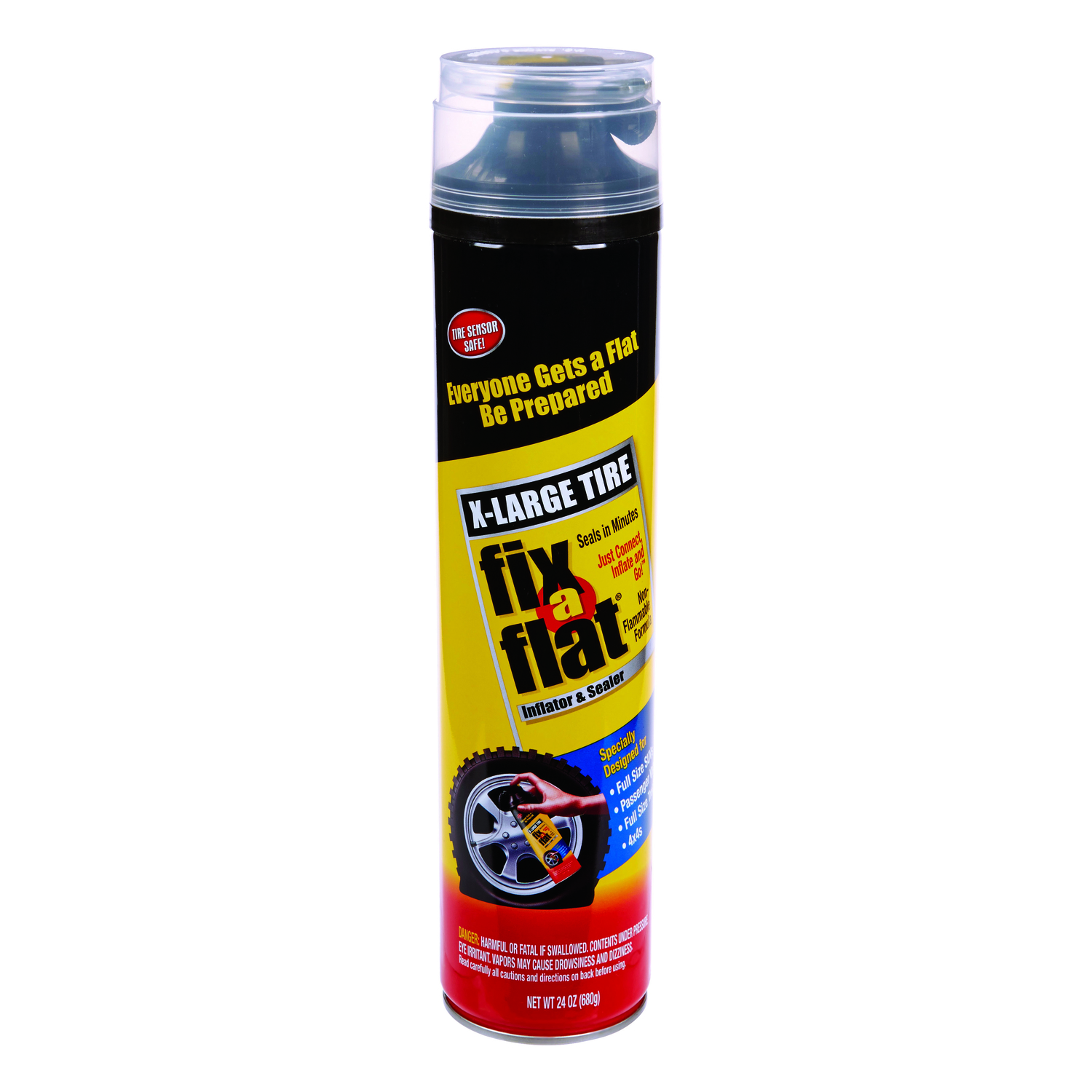 Fix-a-Flat Inflator and Sealer 24 oz | Stine Home + Yard : The Family ...