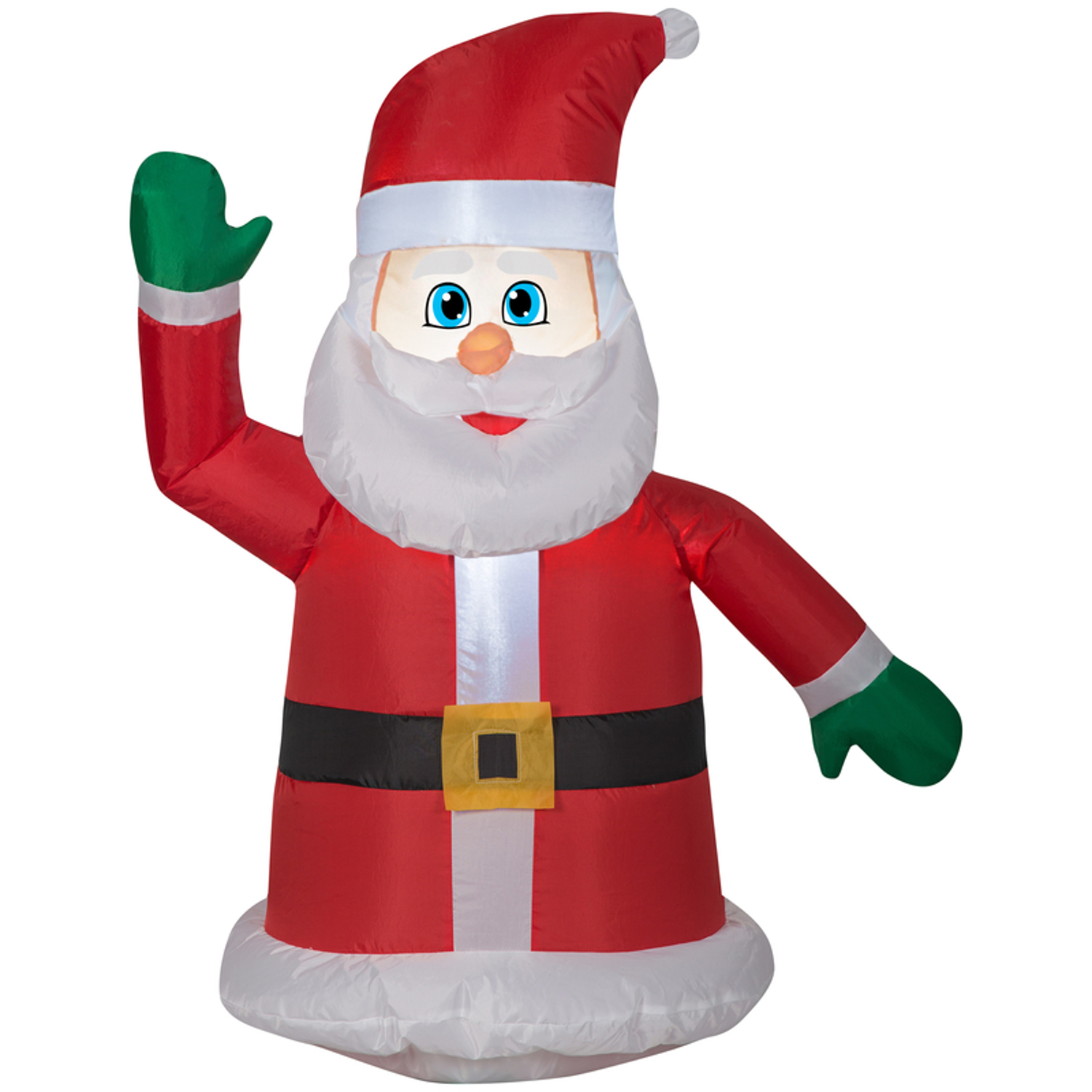 Gemmy LED 36 in. Car Buddy Santa Inflatable | Stine Home + Yard : The ...