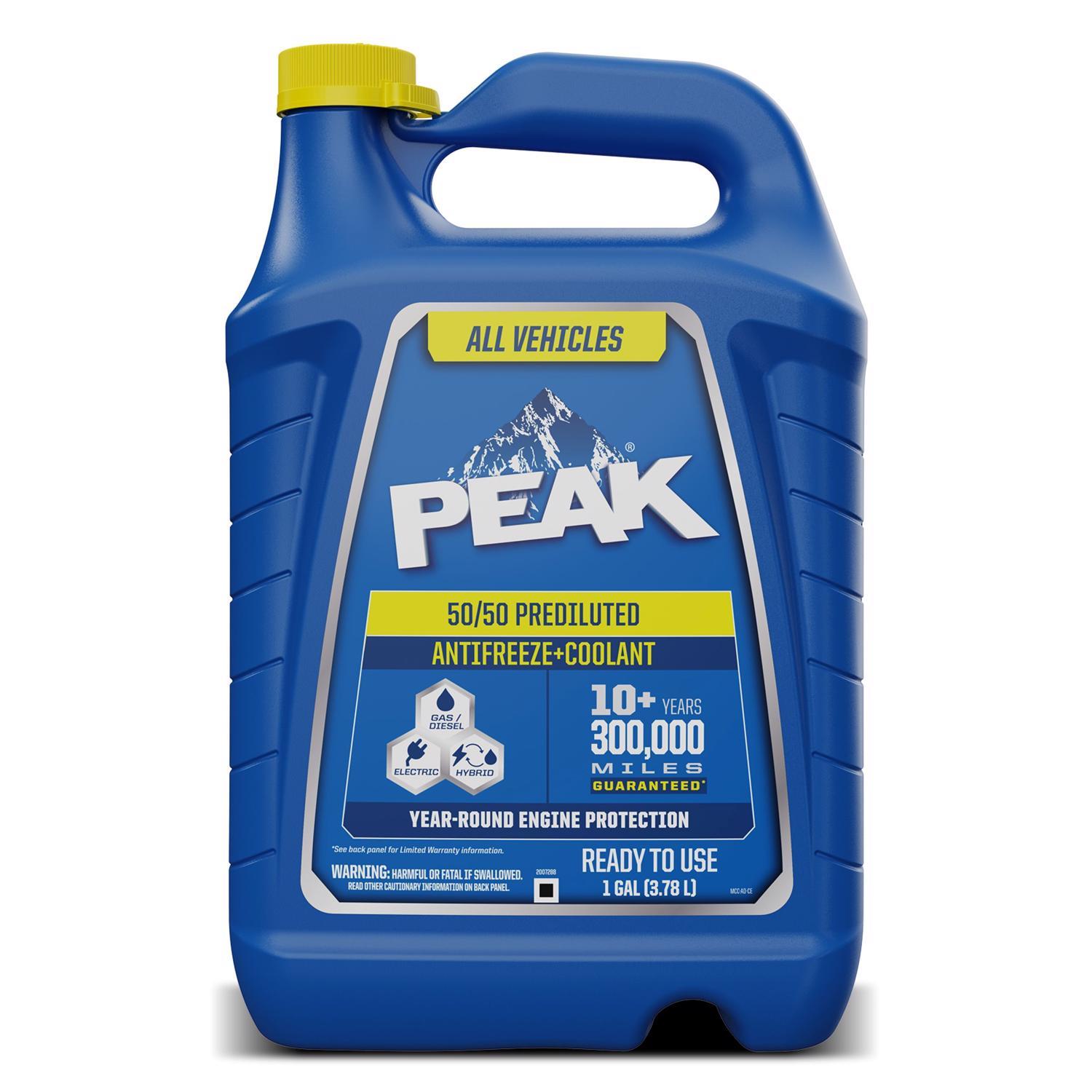 Peak 10X 50/50 Antifreeze/Coolant 1 gal | Stine Home + Yard : The Family You Can Build Around™