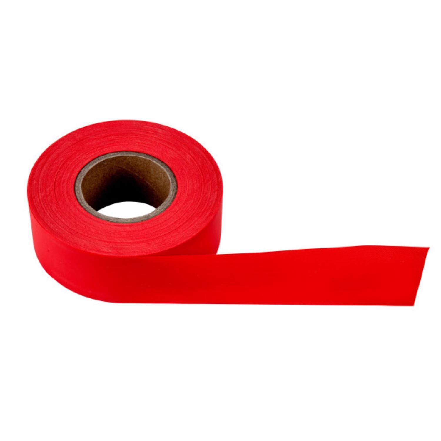 C.H. Hanson 150 ft. L X 1.2 in. W Plastic/PVC Flagging Tape Fluorescent ...
