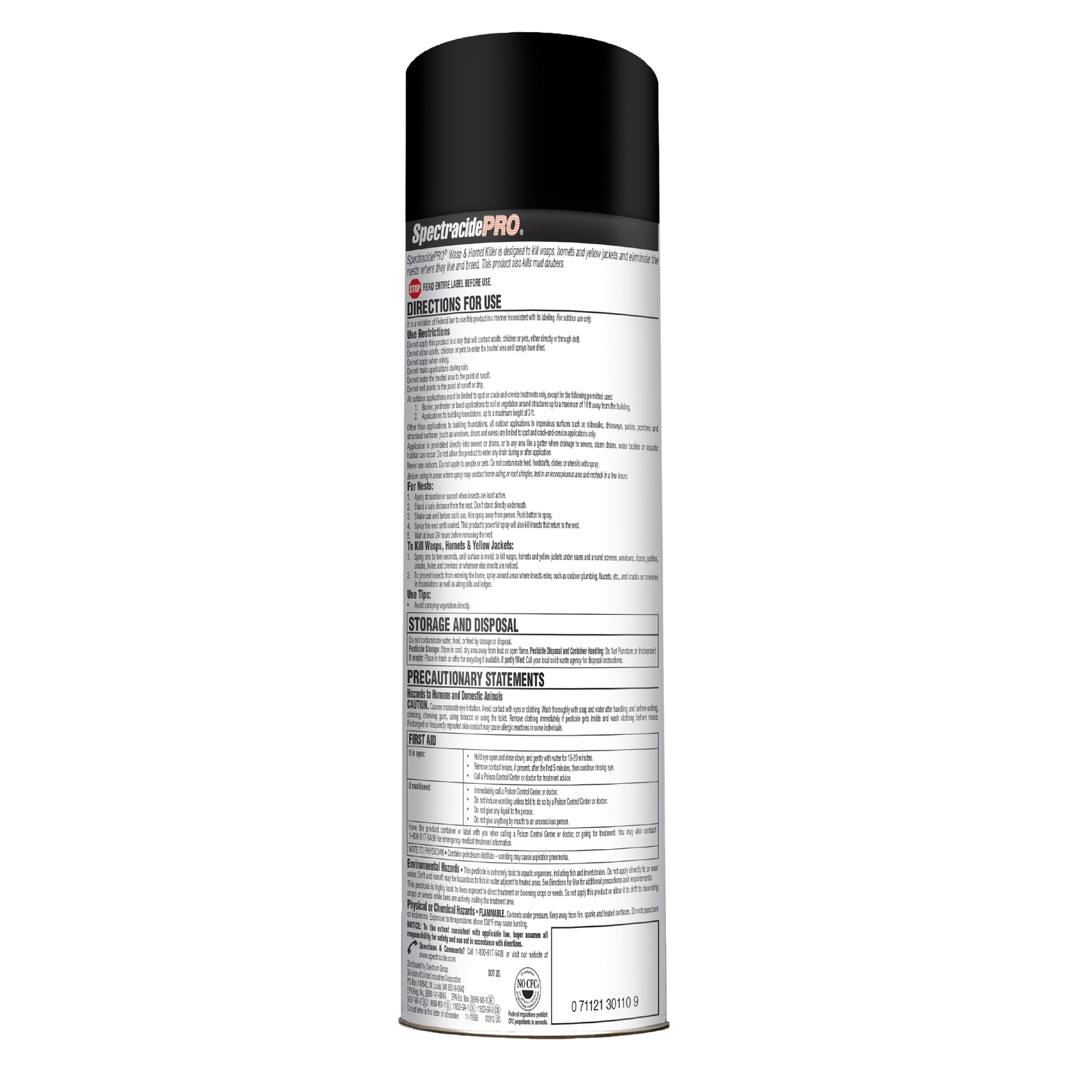 Spectracide PRO Wasp and Hornet Killer Aerosol 18 oz | Stine Home ...