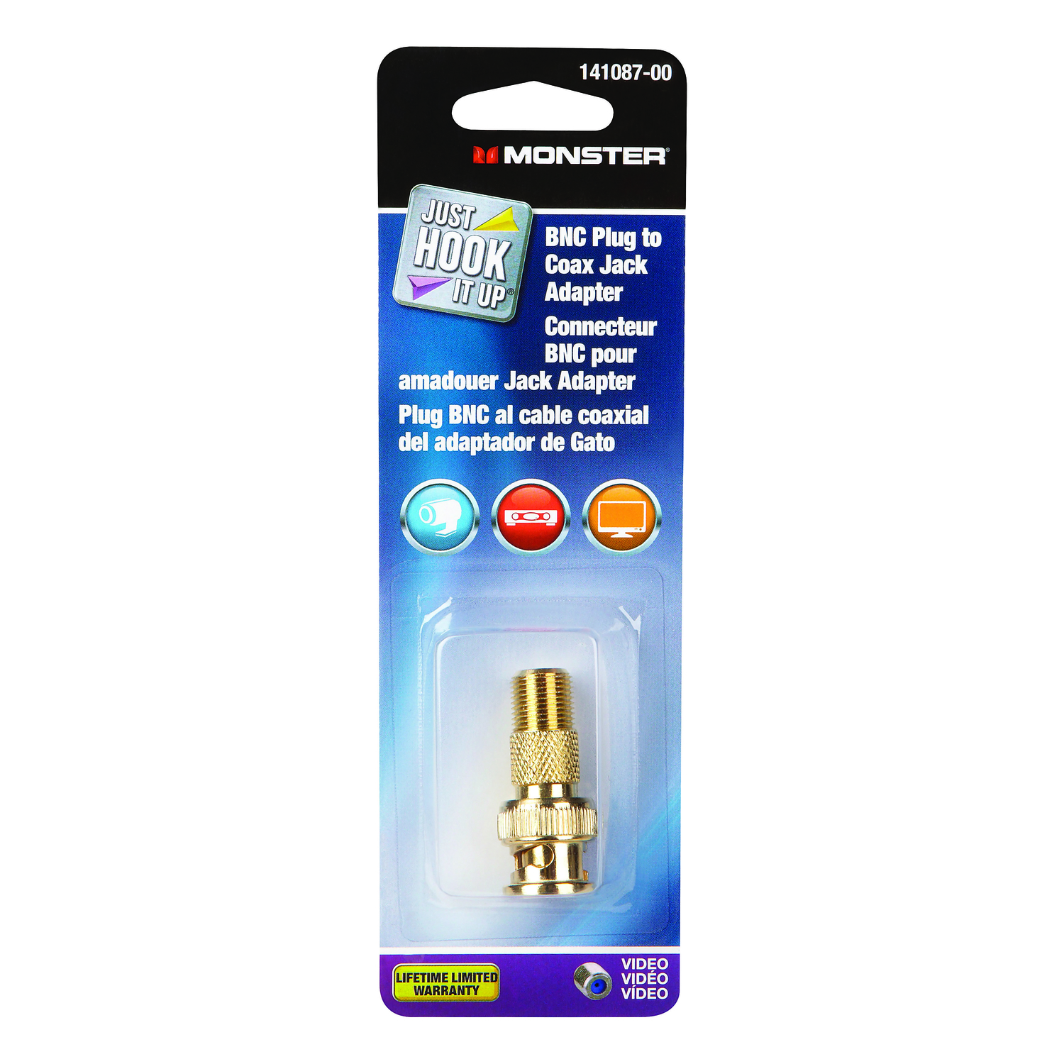 Monster Just Hook It Up Cable Adapter 1 pk | Stine Home + Yard : The ...