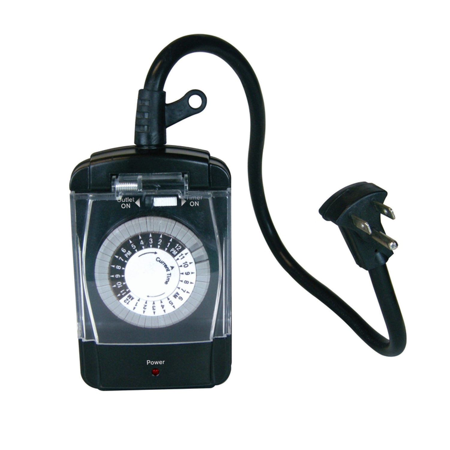 Prime Outdoor Mechanical Timer 125 V Black | Stine Home + Yard : The ...