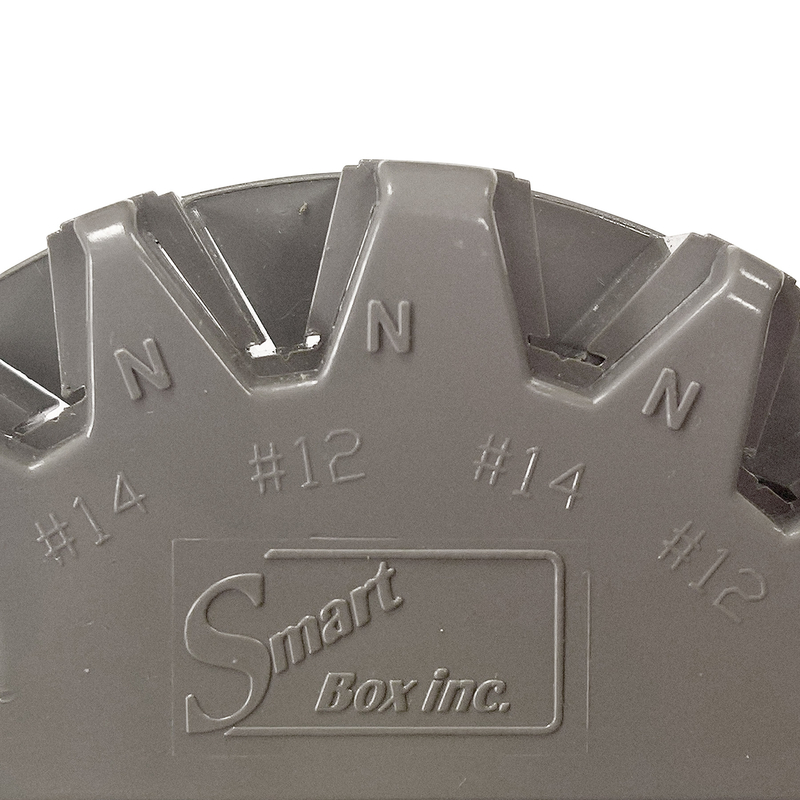 Madison Electric Smart Box Round PVC 1 gang Ceiling Box Gray | Stine ...