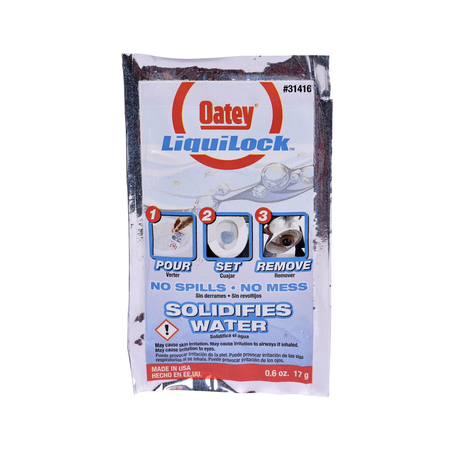 Oatey Liquilock Water Solidifier | Stine Home + Yard : The Family You ...