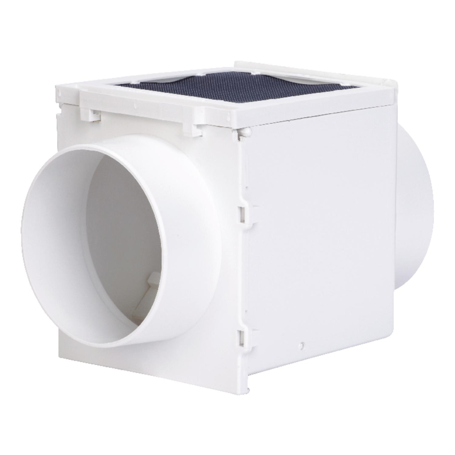 Ace 4 in. L X 4 in. D White Plastic Heat Diverter | Stine Home + Yard ...