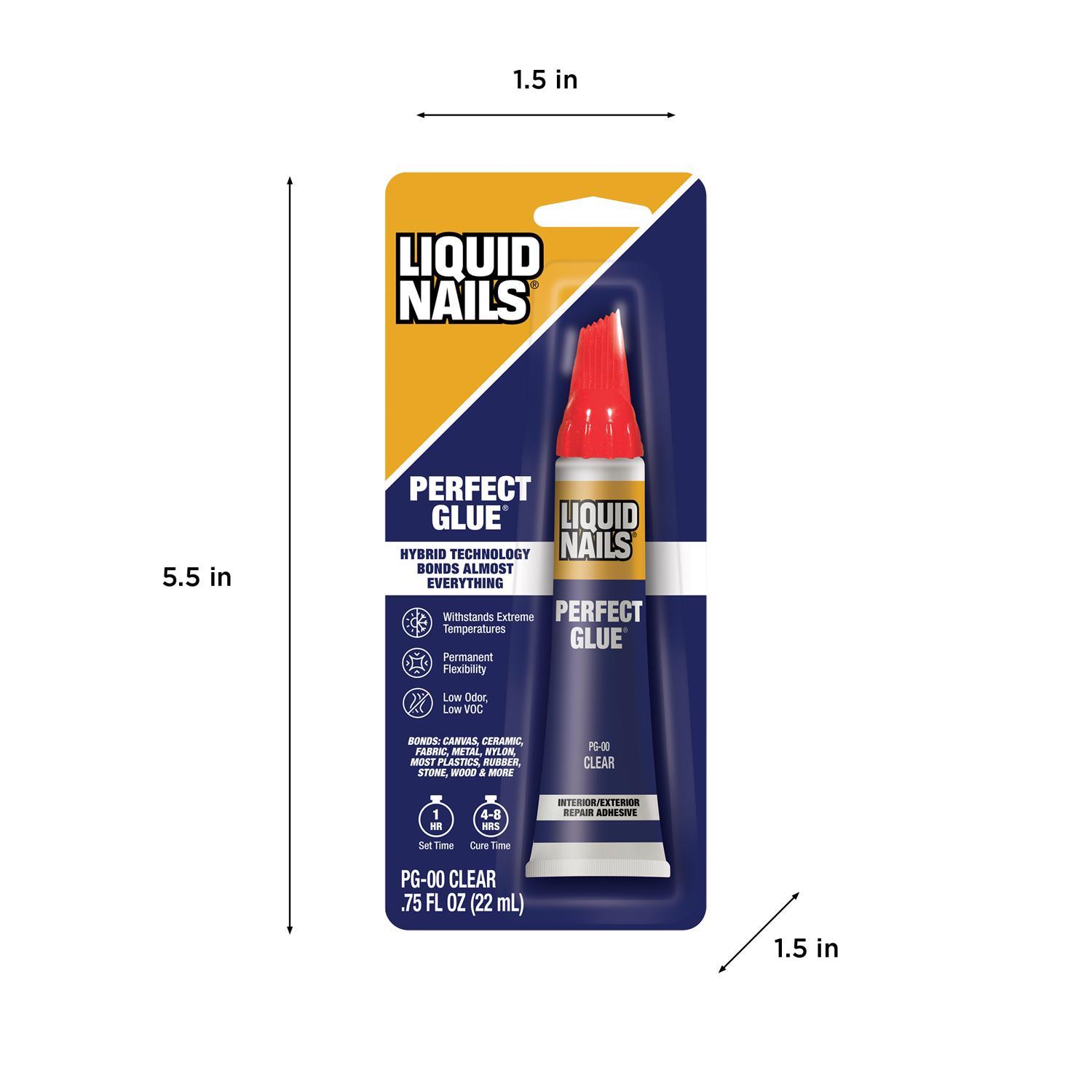 Liquid Nails Fuze-It High Strength Hybrid Adhesive Clear Perfect Glue 0 ...