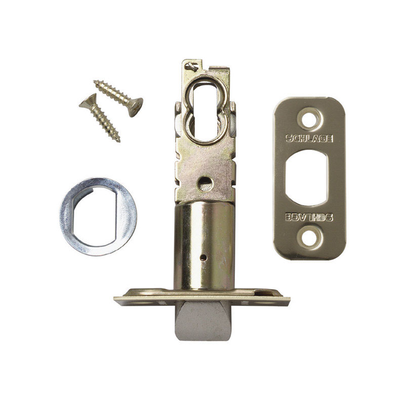 Schlage Bright Brass Steel Spring Latch 1 pk | Stine Home + Yard : The ...