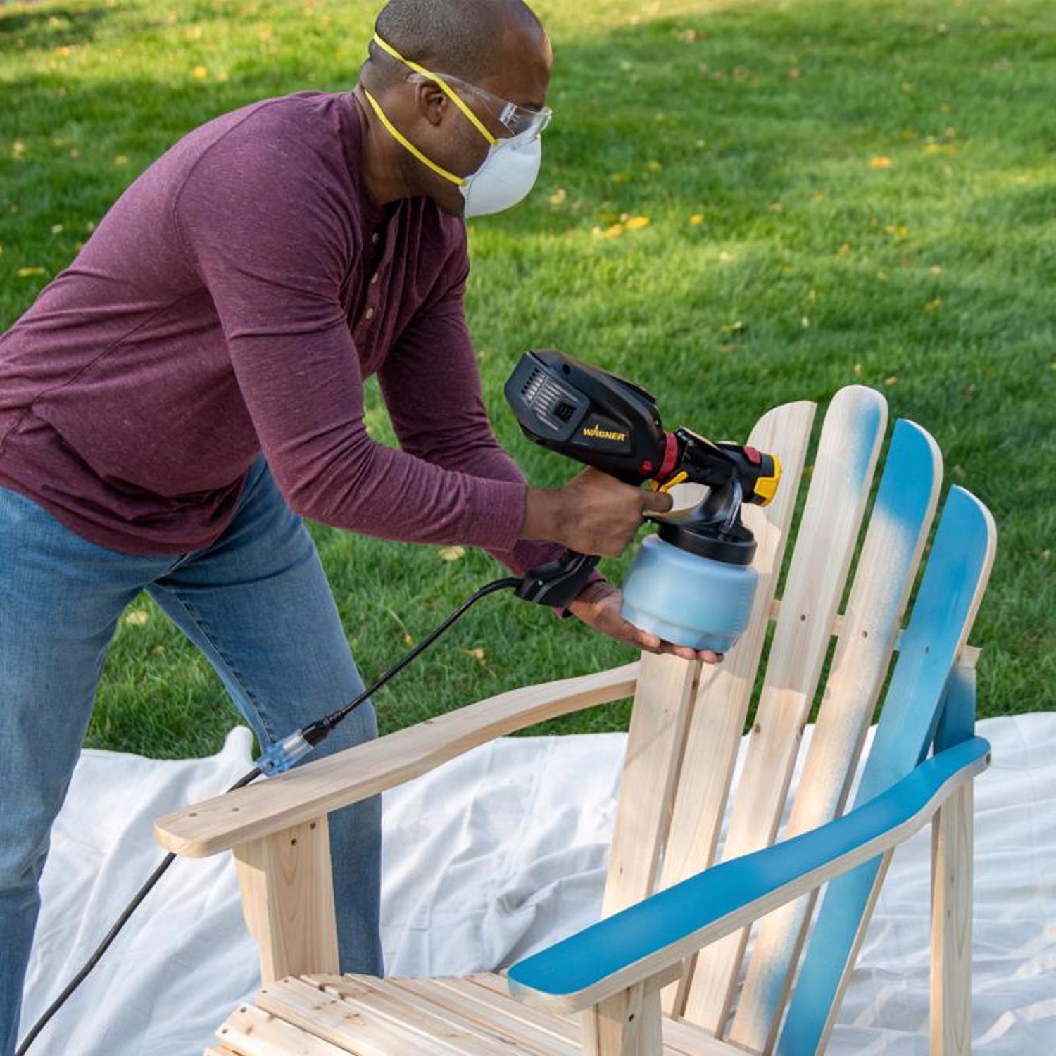 Wagner Flexio 575 6 Psi Plastic Hvlp Paint Sprayer Stine Home Yard The Family You Can Build Around