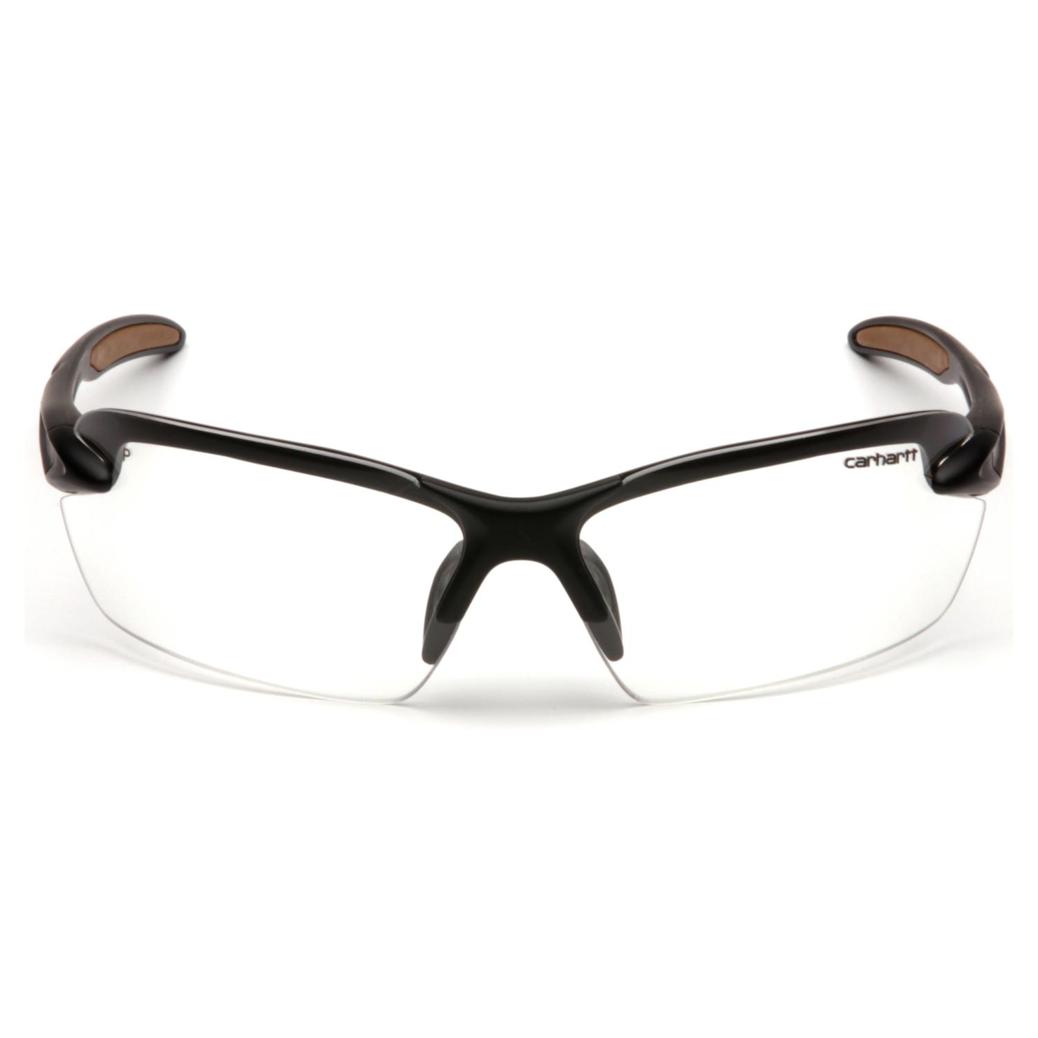 Carhartt Spokane Anti Fog Spokane Safety Glasses Clear Lens Black Frame