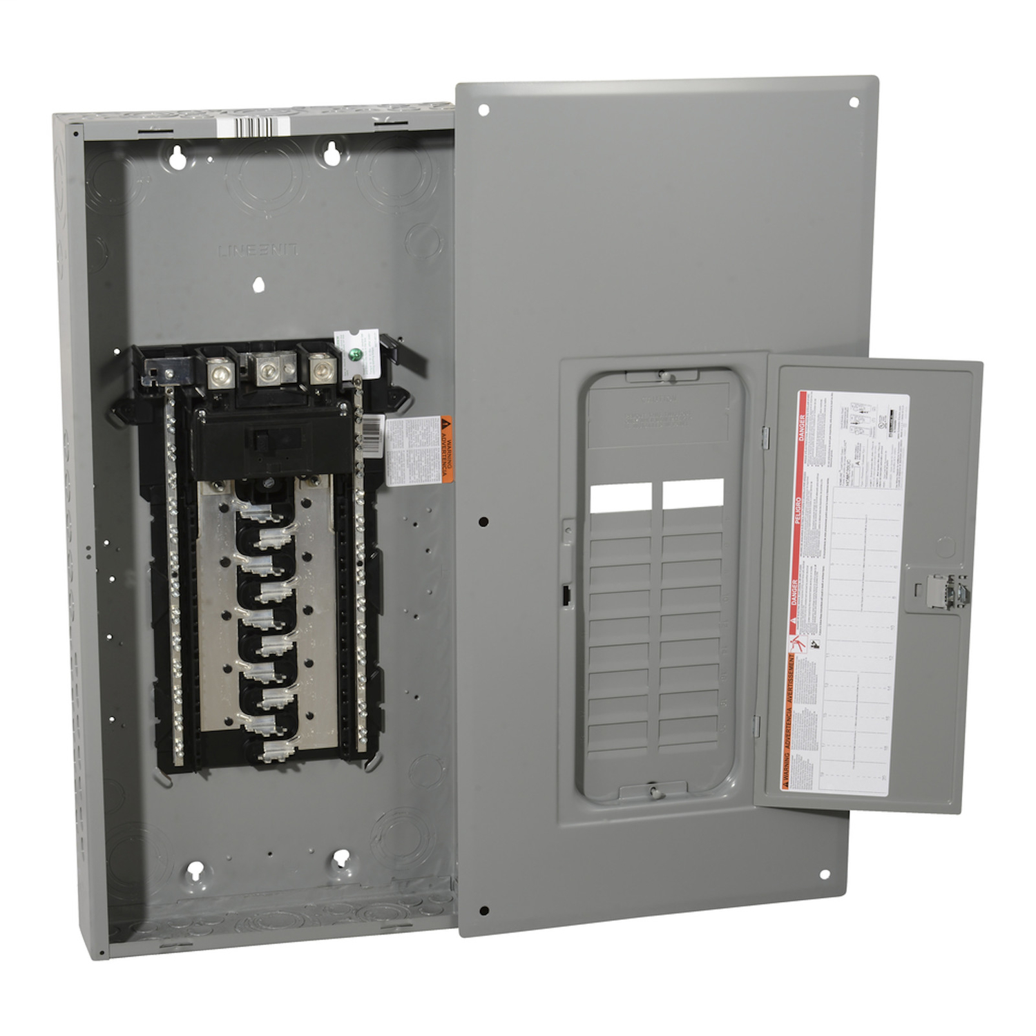 Square D HomeLine 200 amps 120/240 volt 20 space 40 circuits Main ...