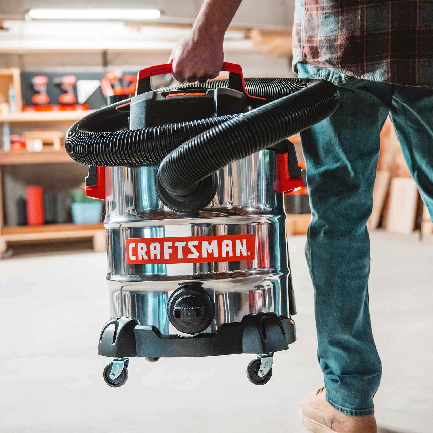 CRAFTSMAN 10 gal Corded Wet/Dry Vacuum 120 V 6 HP | Stine Home + Yard ...