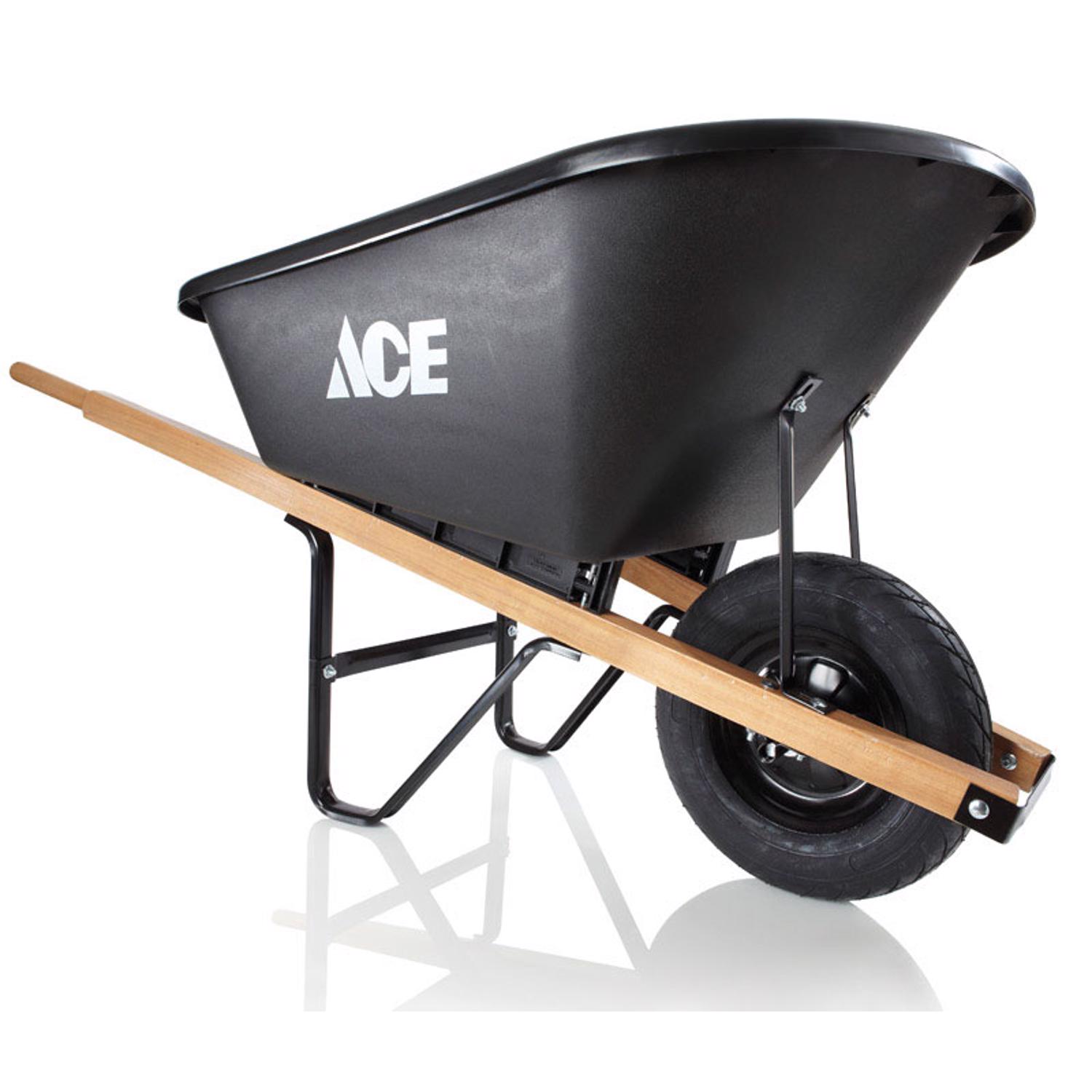 Ace Poly Residential Wheelbarrow 6 cu ft | Stine Home + Yard : The ...