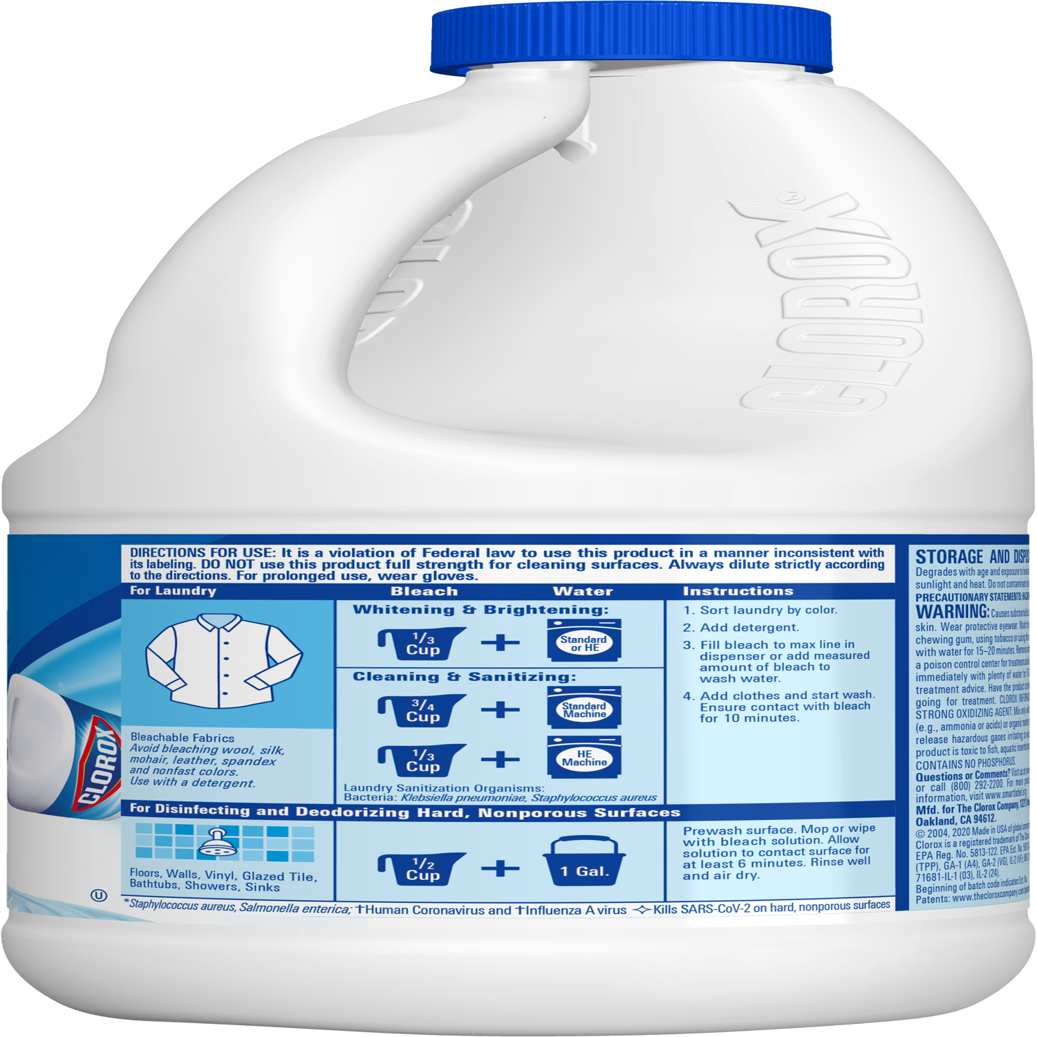 Clorox Splash-Less Clean Linen Scent Bleach 77 oz | Stine Home + Yard ...