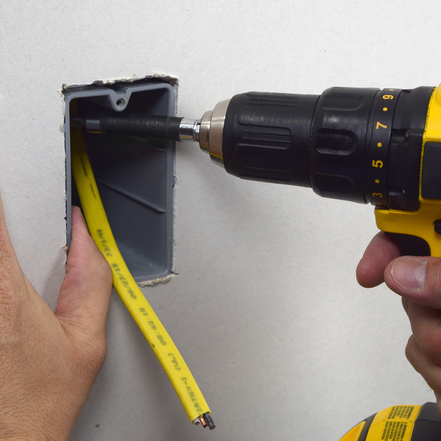 Madison Electric Smart Box Rectangle PVC Electrical Box Gray | Stine ...