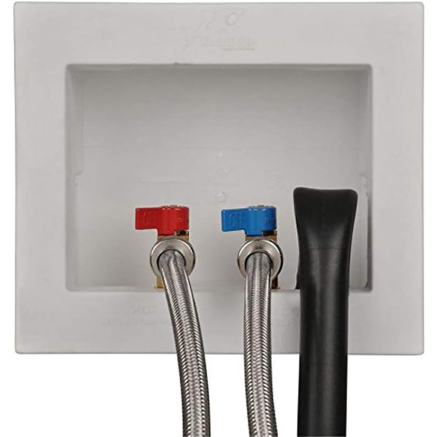 SharkBite 1/2 in. Push Fit X 3/4 in. D GHT Brass Washing Machine Outlet ...