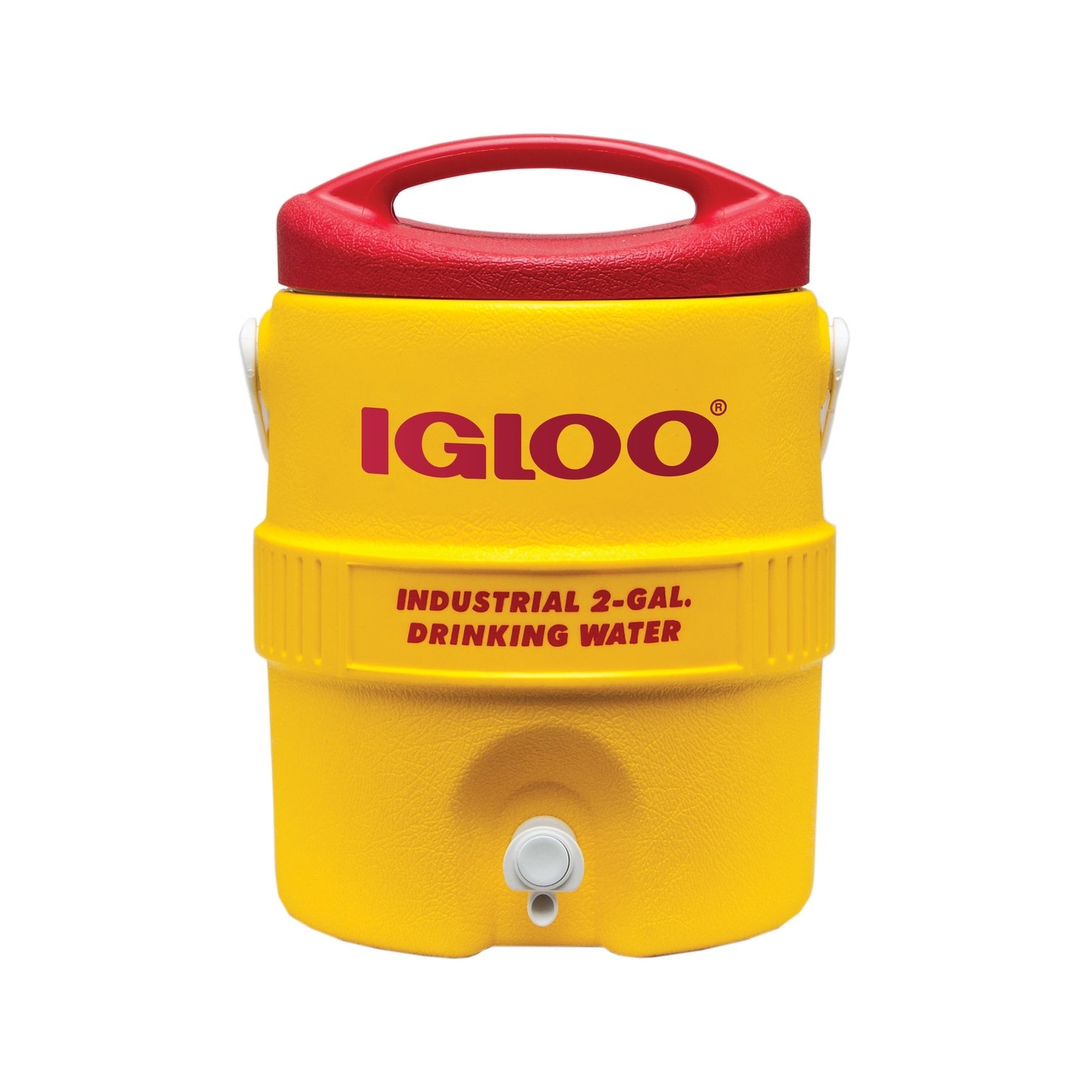 Igloo Red/Yellow 2 gal Water Cooler | Stine Home + Yard : The Family ...
