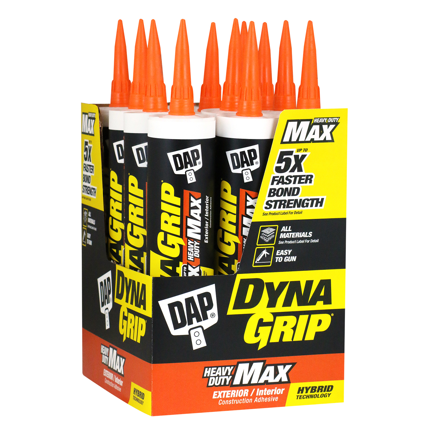 DAP Dynagrip Polyurethane Construction Adhesive 9 oz | Stine Home ...