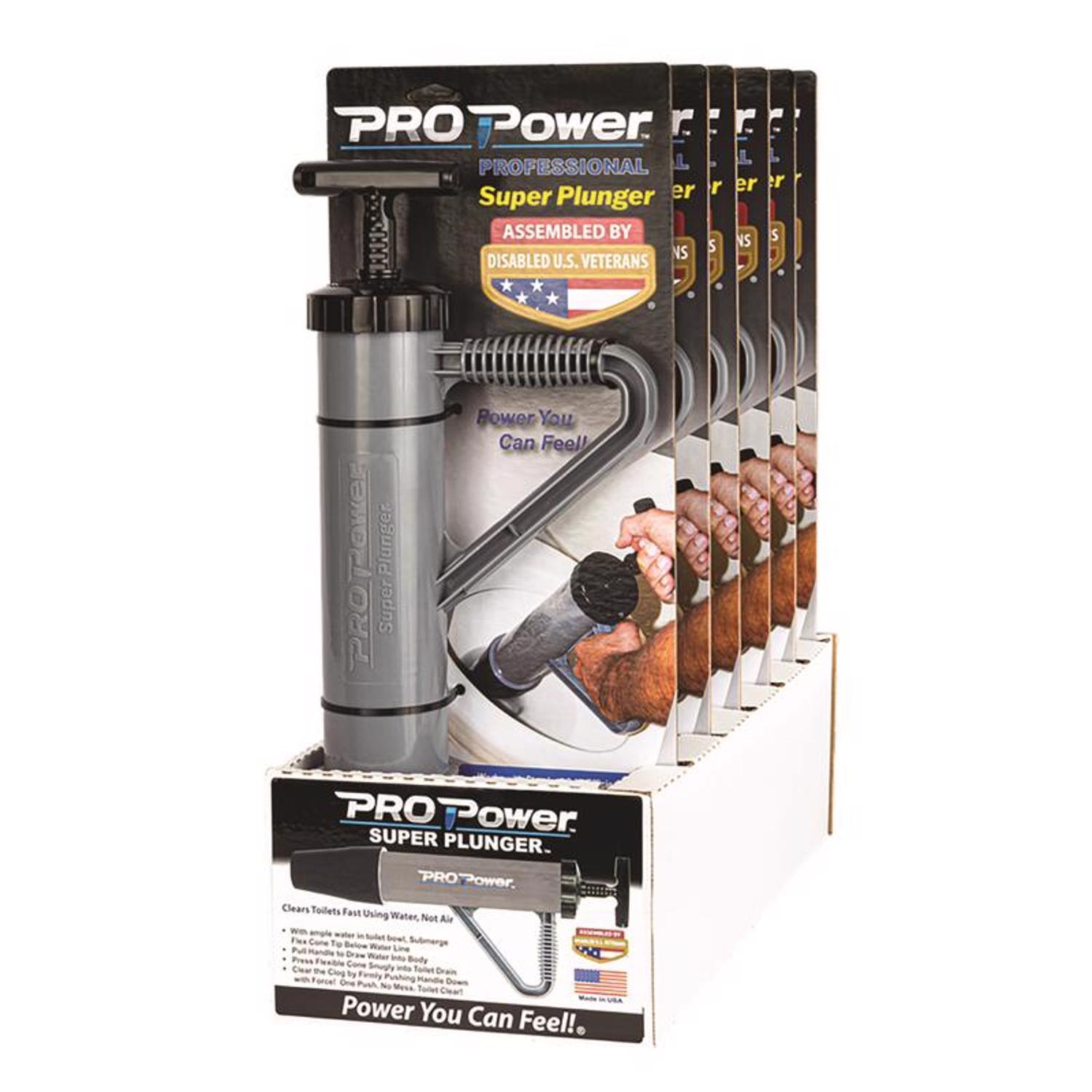 PRO Power Super Plunger Toilet Plunger 18 in. L X 3 in. D | Stine Home ...