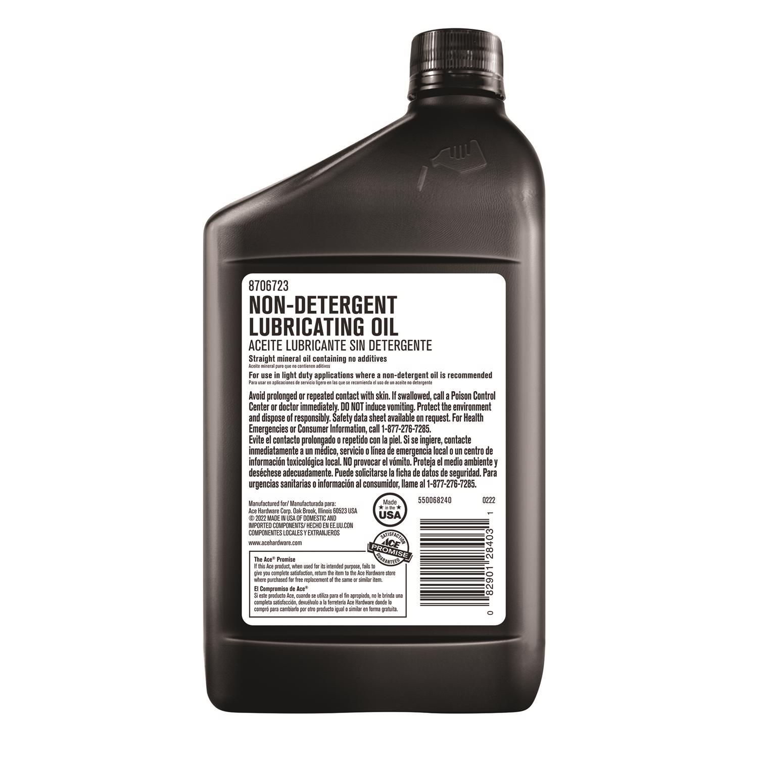 Ace SAE 30 4-Cycle Non-Detergent Motor Oil 1 qt 1 pk | Stine Home ...