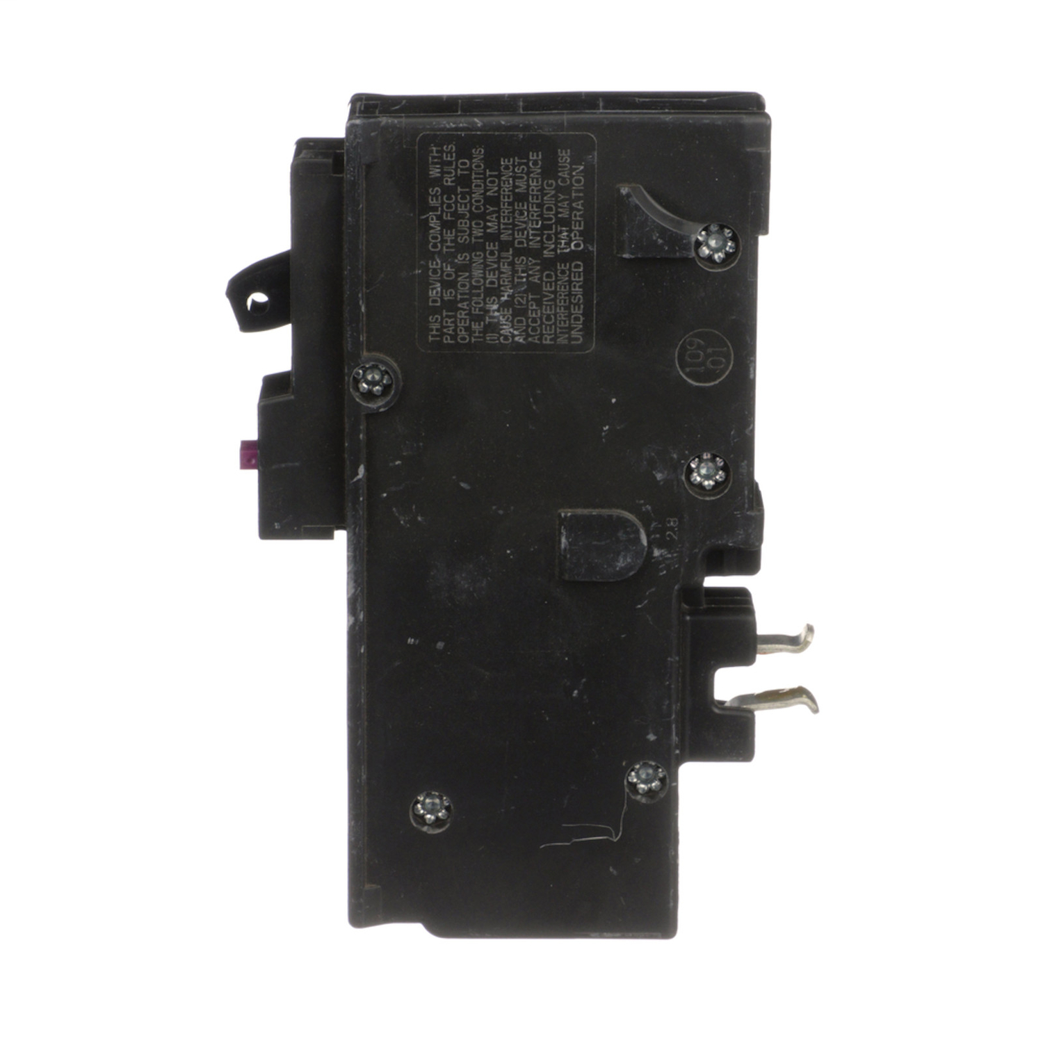 Square D 20 amps Arc Fault/Ground Fault Single Pole Circuit Breaker ...