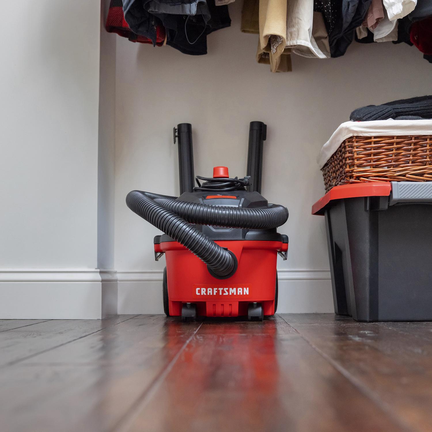 Craftsman 4 gal Corded Wet/Dry Vacuum 120 V 5 HP | Stine Home + Yard ...