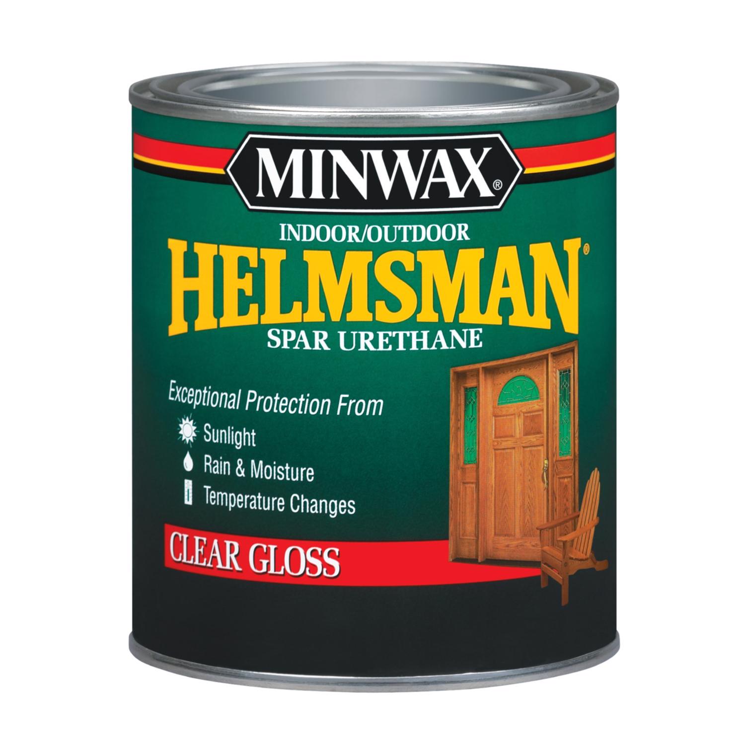 Minwax Helmsman Gloss Clear Oil-Based Spar Urethane 1 qt | Stine Home ...