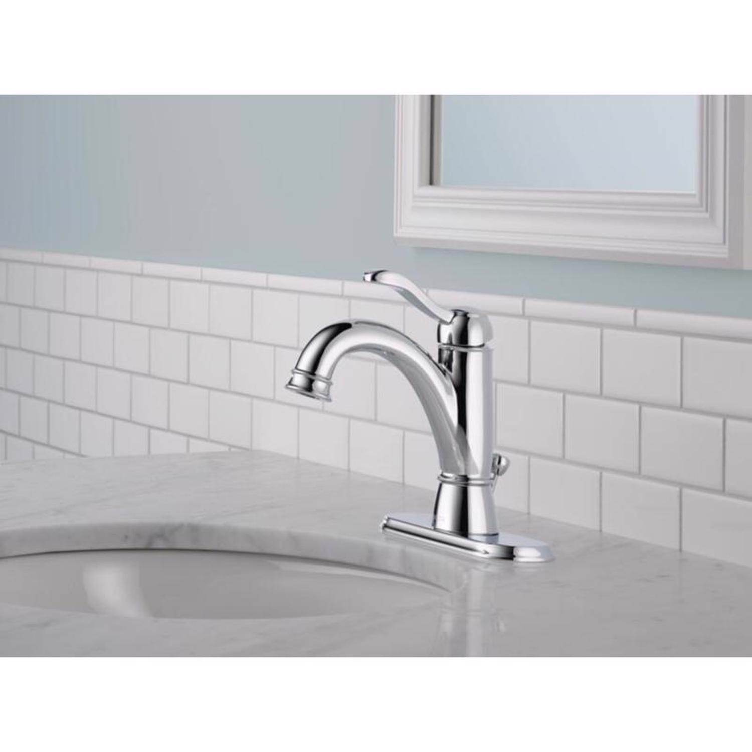 Delta Porter Chrome Bathroom Faucet 4 in. | Stine Home + Yard : The ...