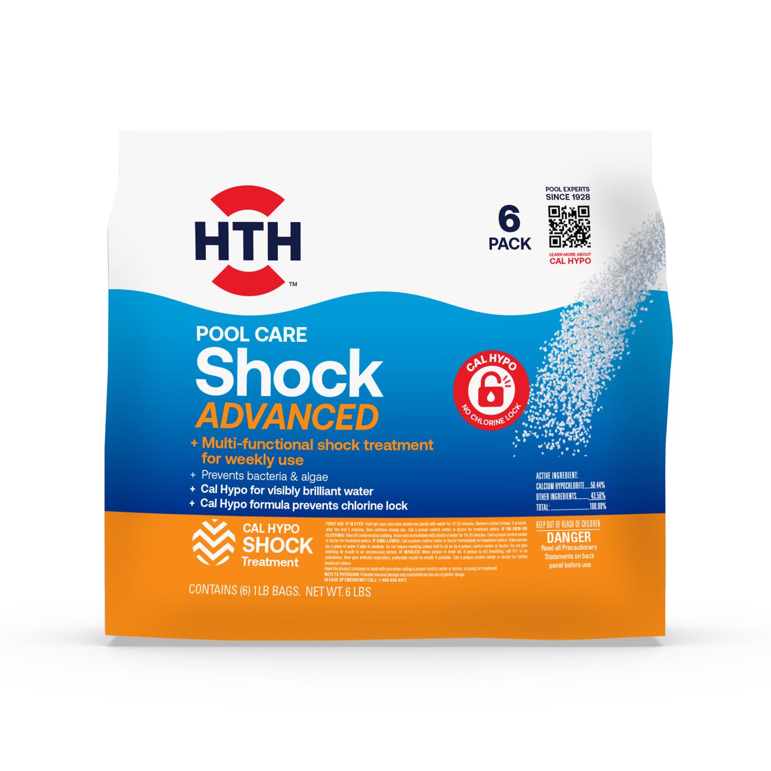 HTH Pool Care Solid Shock Treatment 6 lb | Stine Home + Yard : The ...