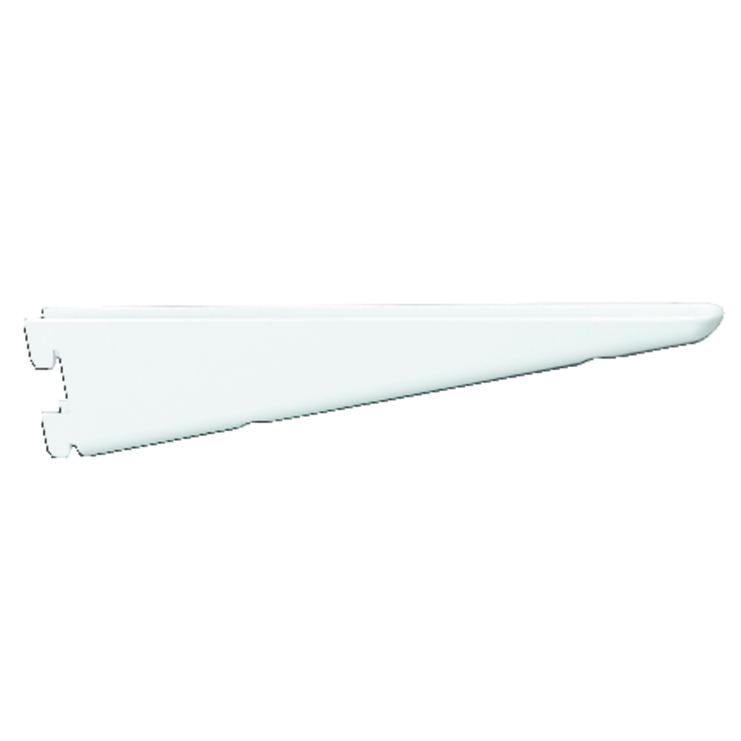 Knape & Vogt White Steel Bracket 16 Ga. 10-1/2 in. L 225 lb | Stine ...