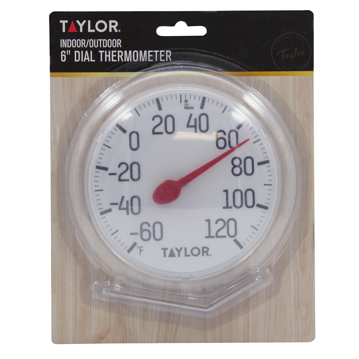 Taylor Dial Thermometer Plastic White 6 in. | Stine Home + Yard : The ...