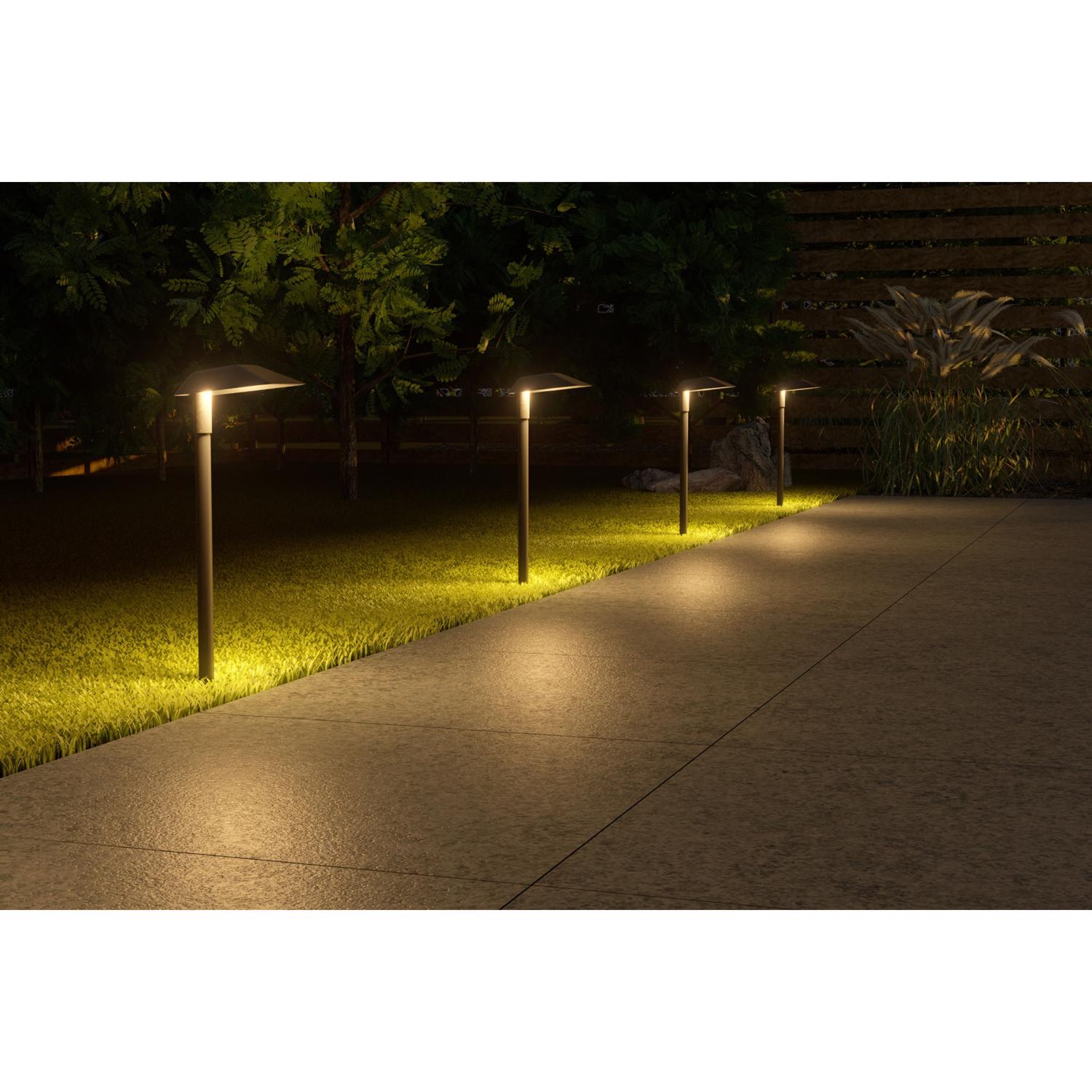 NEBO Low Voltage 120 W LED Pathway Light and Spot Light Kit 8 pk ...