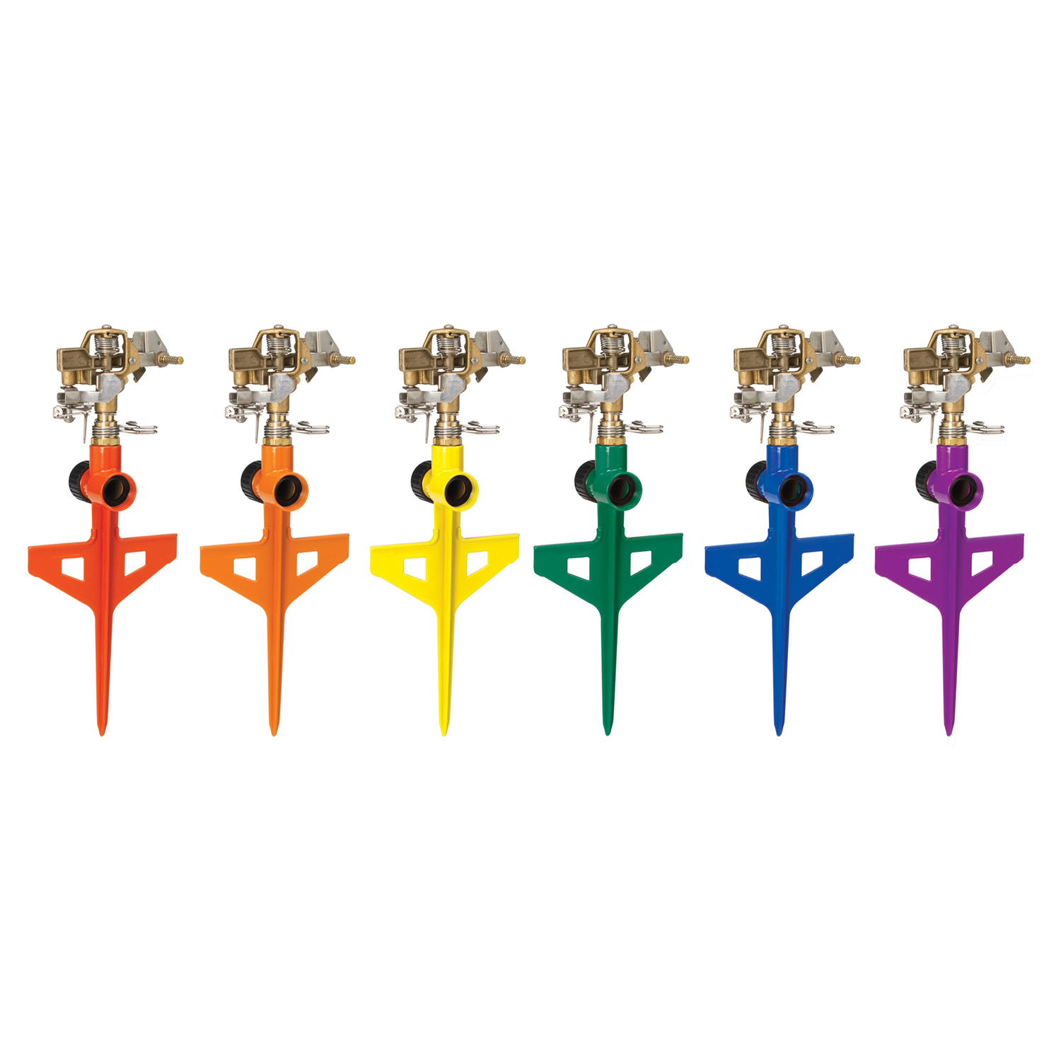 Dramm ColorStorm Metal Spike Base Impulse Sprinkler 5281 sq ft | Stine ...