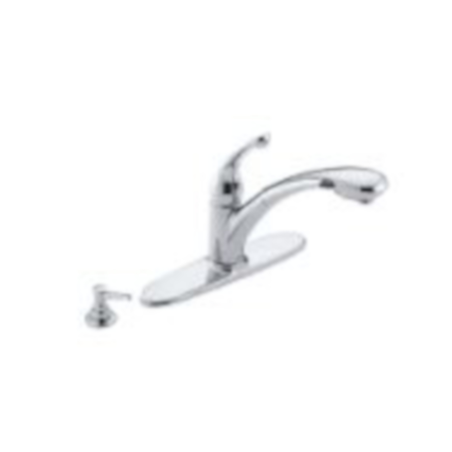 Delta Signature One Handle Chrome Pull-Out Kitchen Faucet | Stine Home ...
