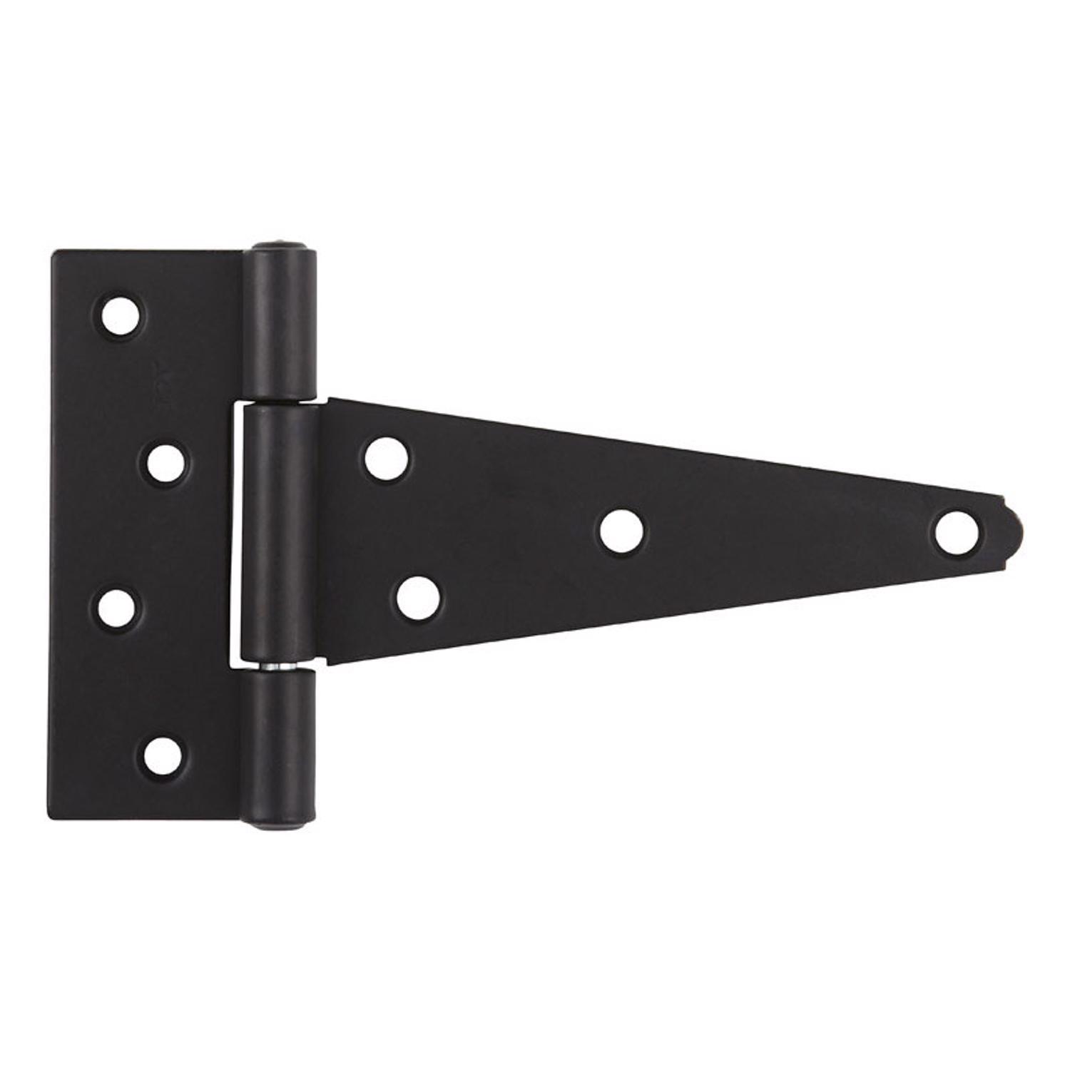 Ace 6 in. L Black Heavy Duty T Hinge 1 pk | Stine Home + Yard : The ...