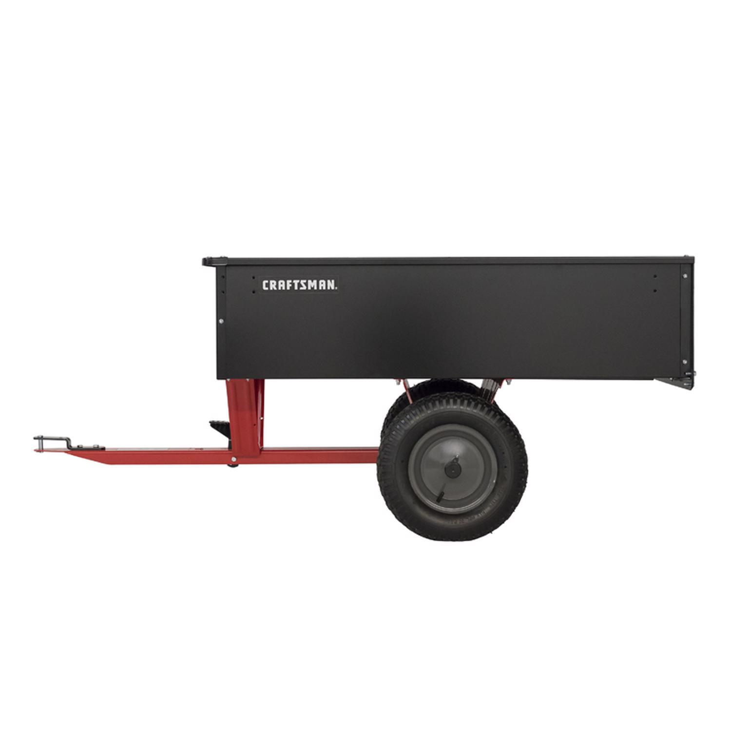 Craftsman Steel Tow Behind Utility Cart 12 cu ft | Stine Home + Yard ...