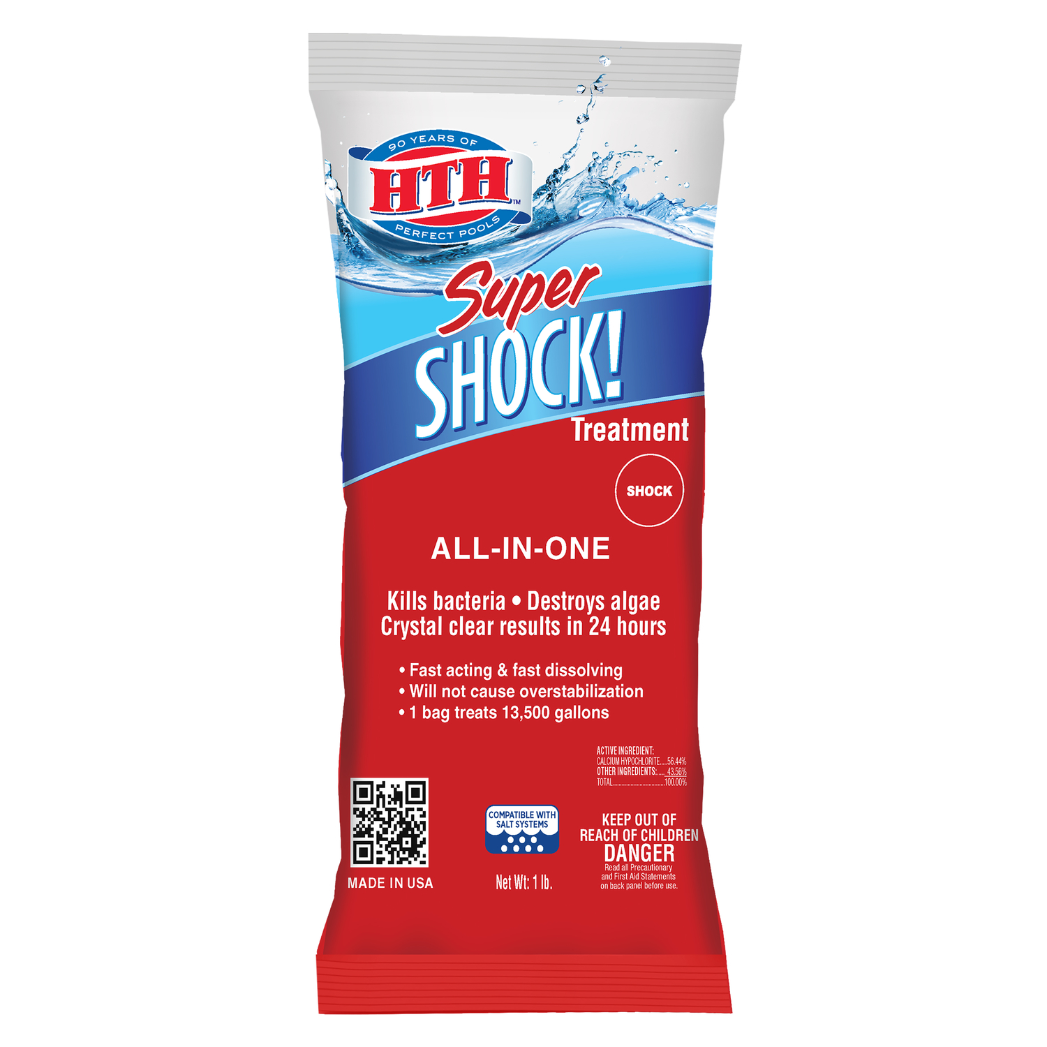 HTH Pool Care Granule Shock Treatment 1 lb | Stine Home + Yard : The ...